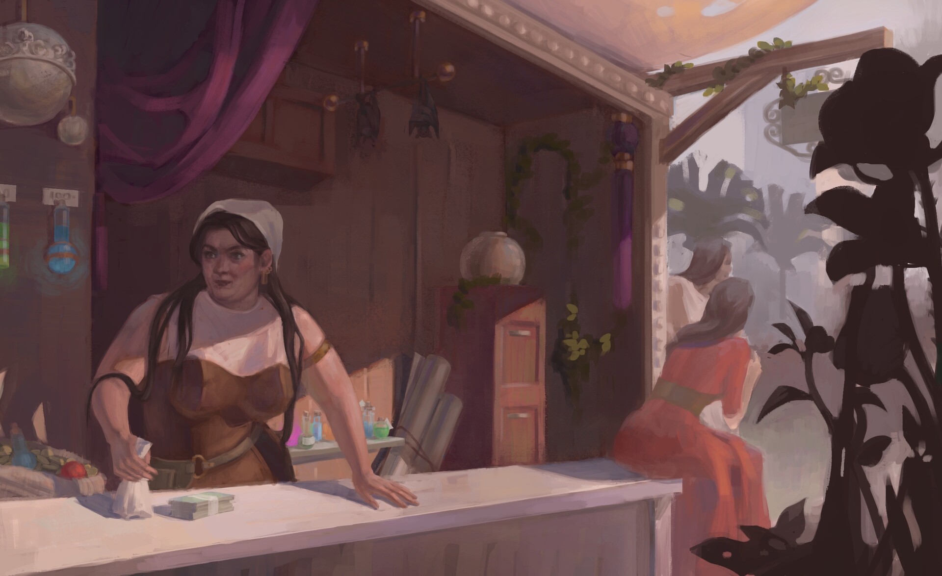 ArtStation - Poison shop