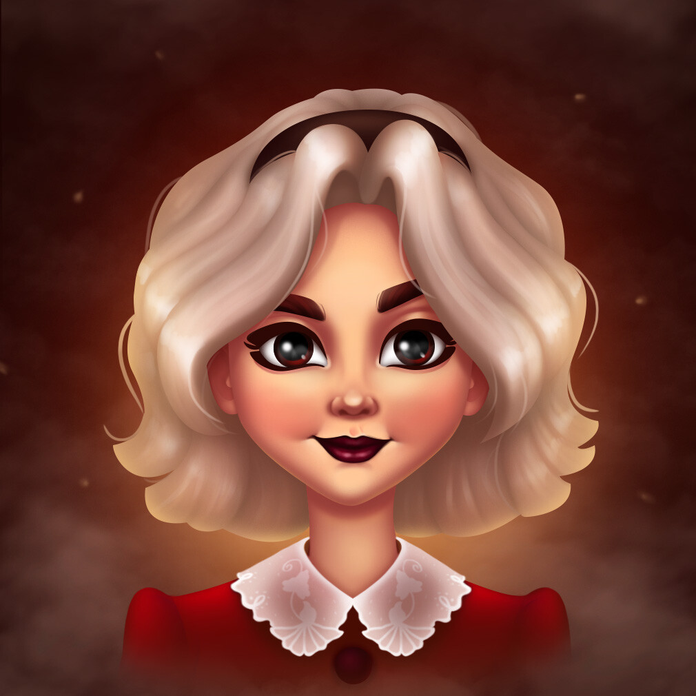 ArtStation - Fanart Sabrina Spellman