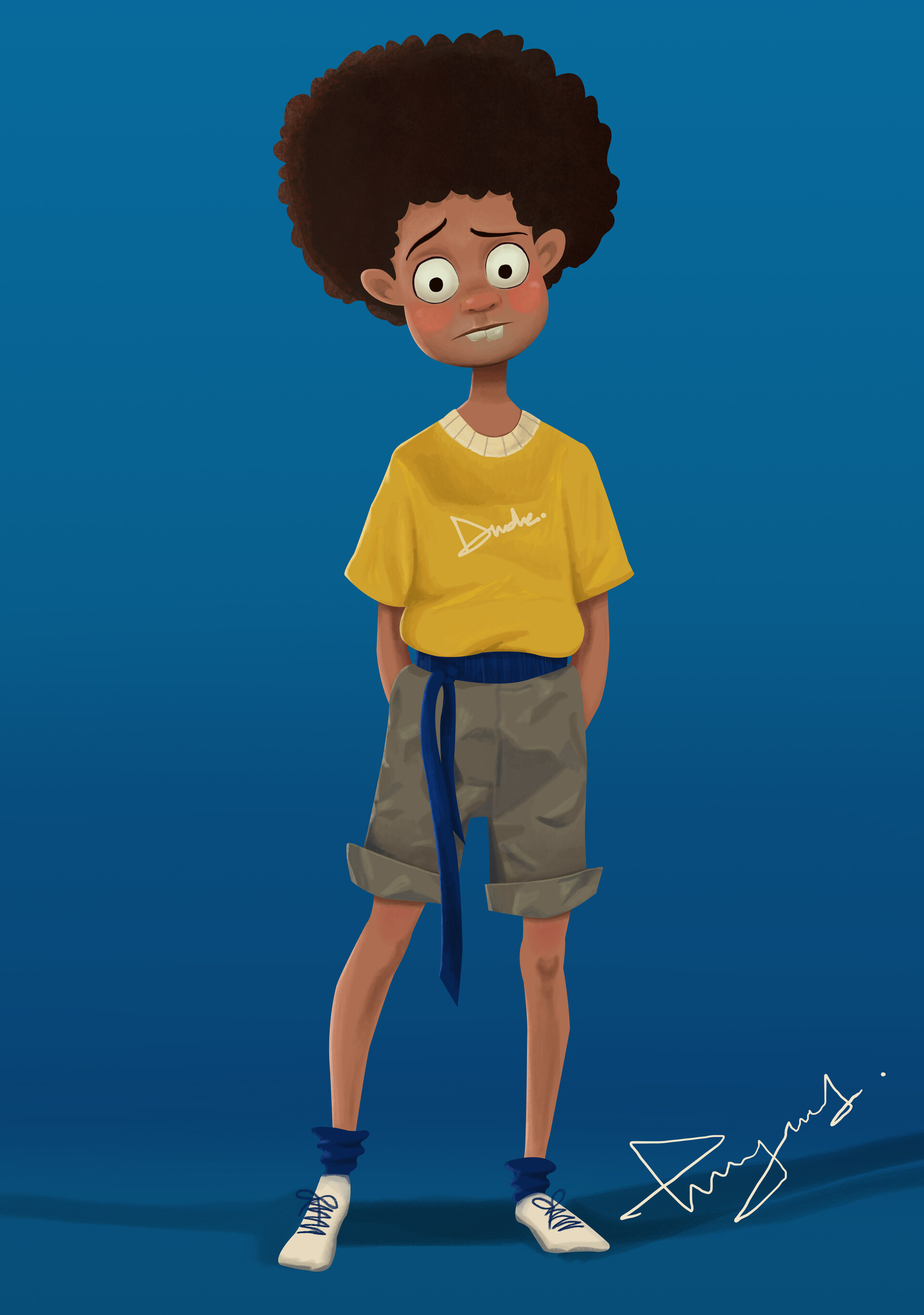 ArtStation - Rabbit Teeth Girl