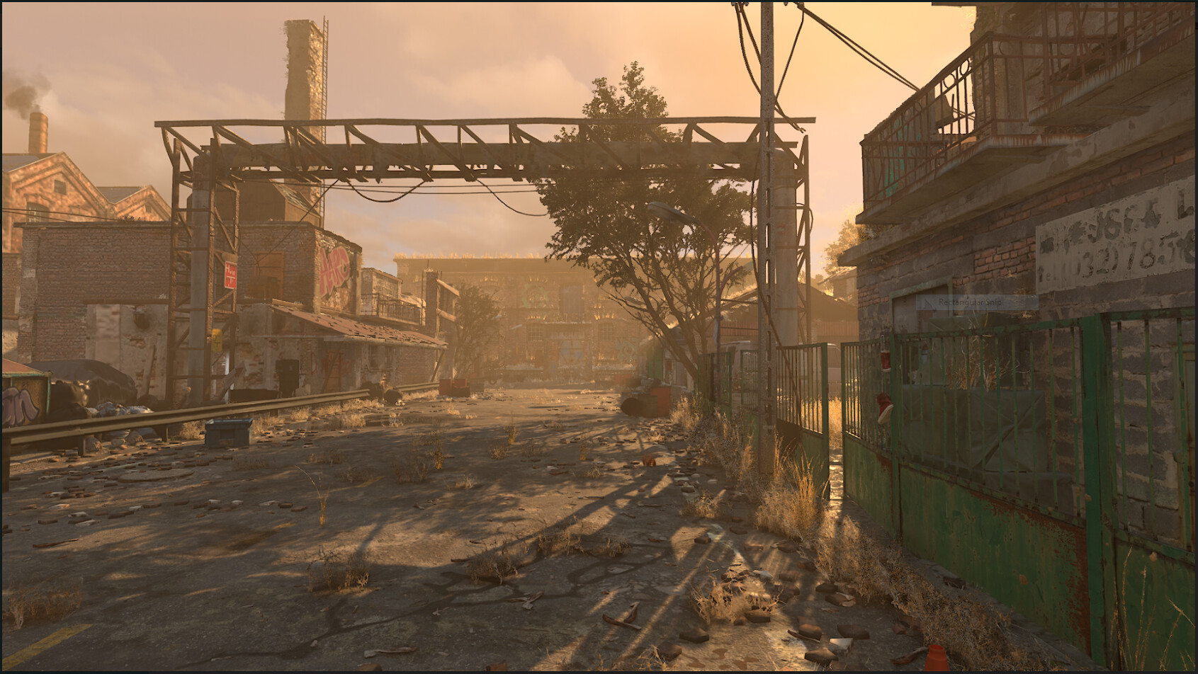 ArtStation - Old Factory | GoldenHour