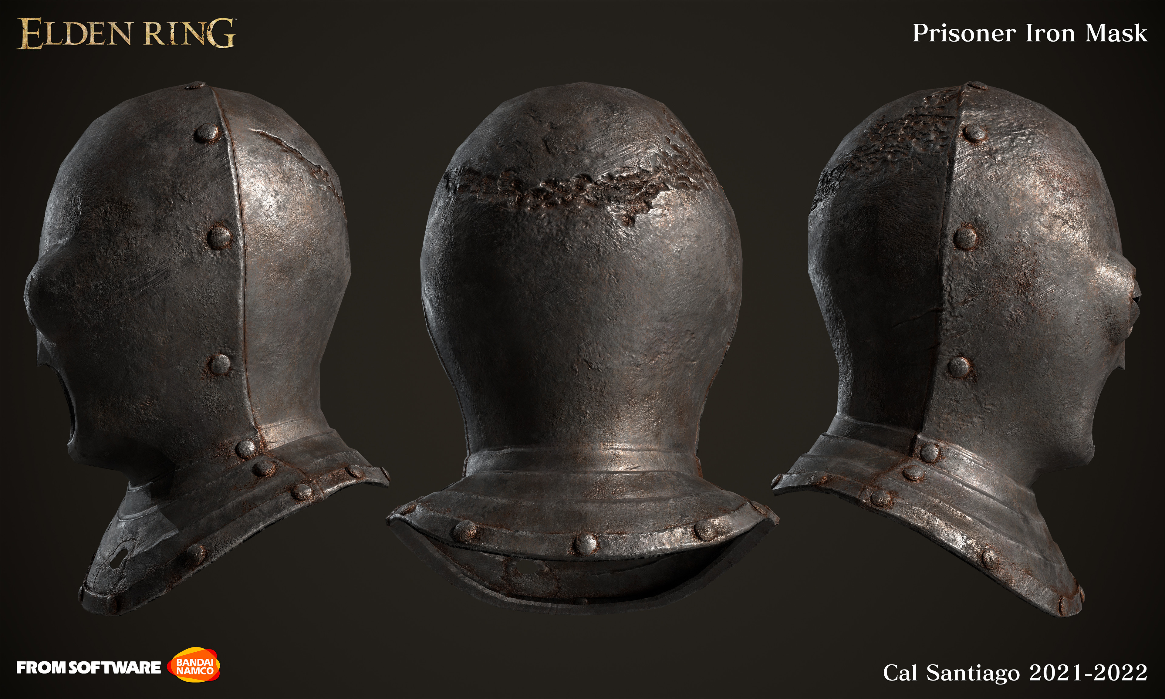 Cal Santiago - Elden Ring - Prisoner Iron Mask