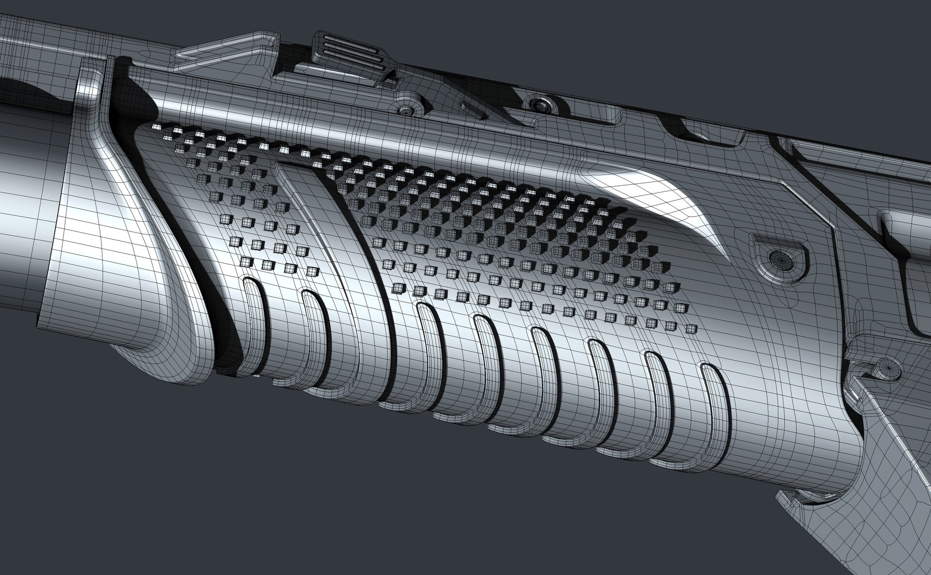 Santiago Dominguez - FN MK13 (Hi-Poly)