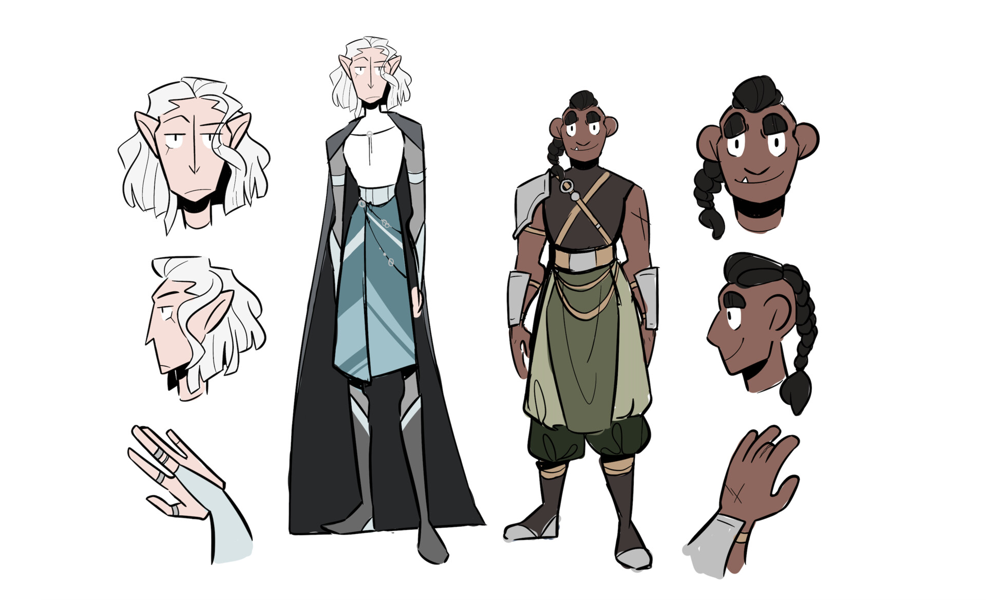 ArtStation - The Soul of Gaia - Character Design