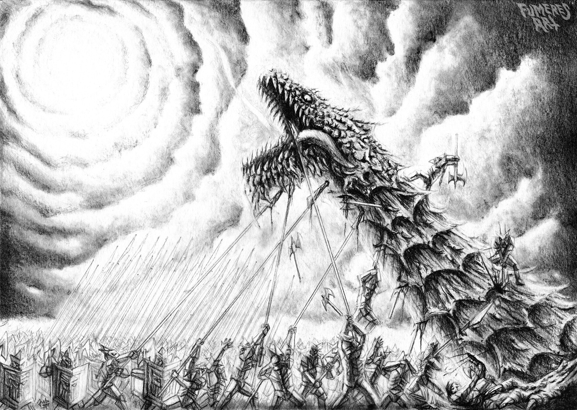 ArtStation - Enter the Dwarven army of Belegost 3