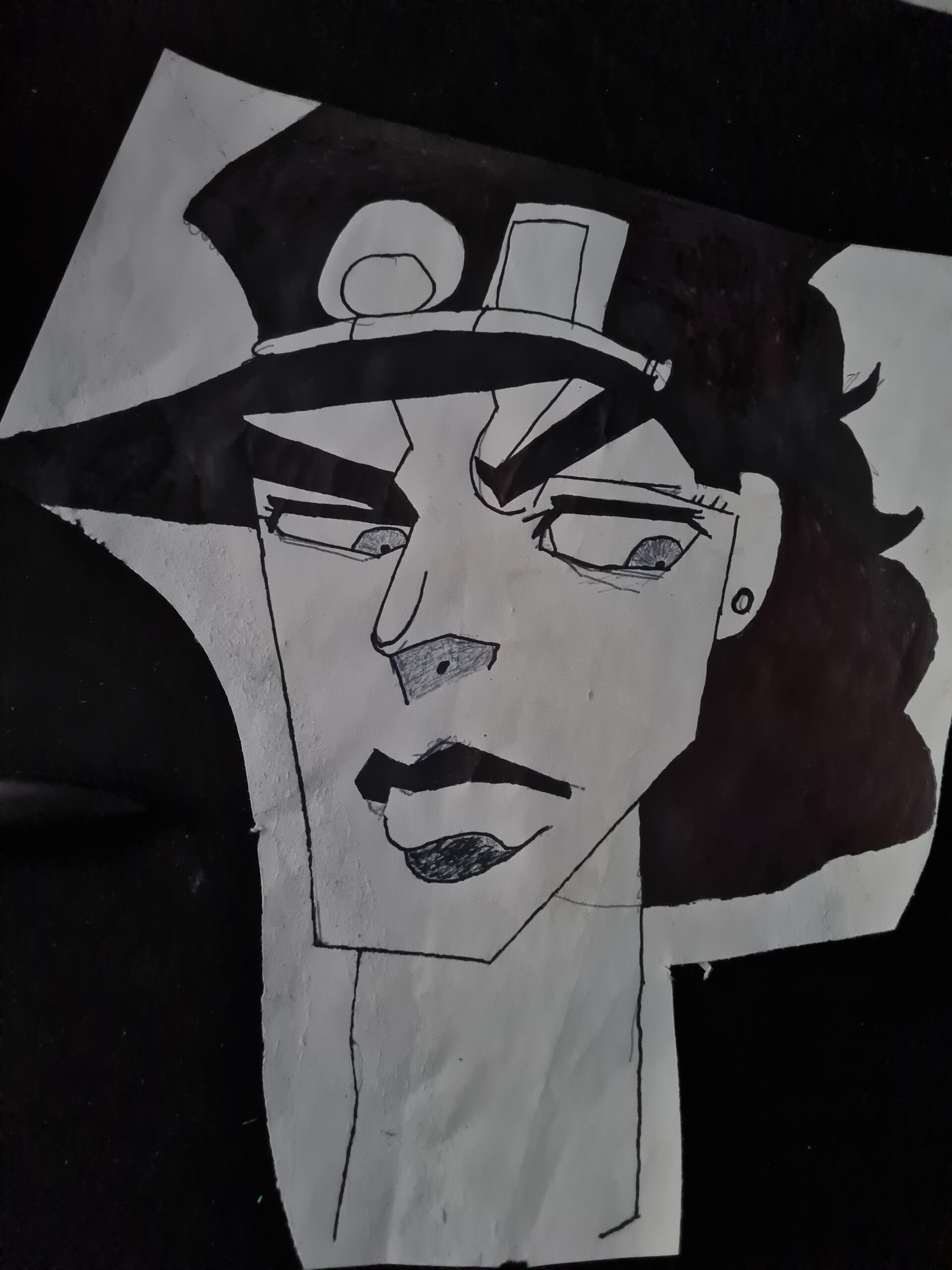 ArtStation - Jotaro drawing