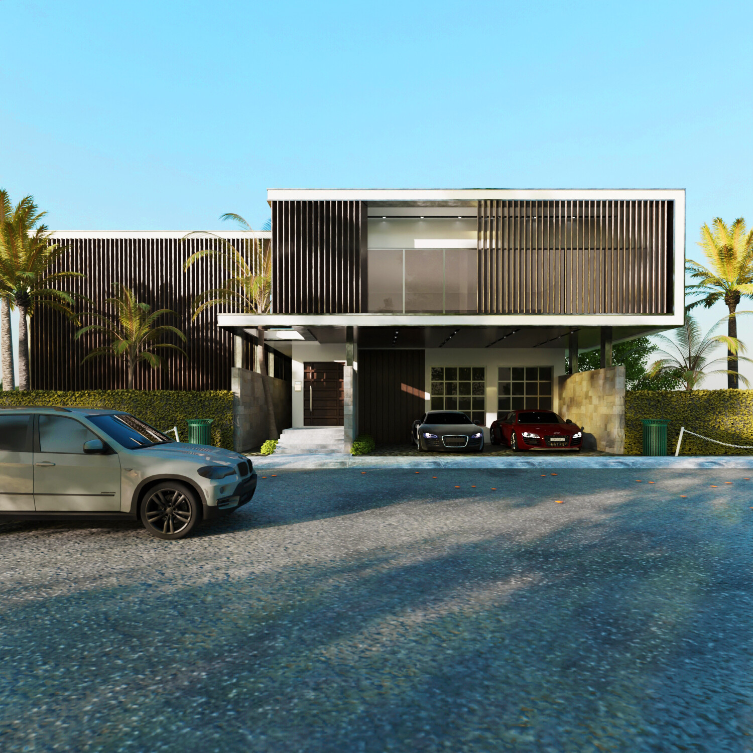 ArtStation - Simple exterior house render