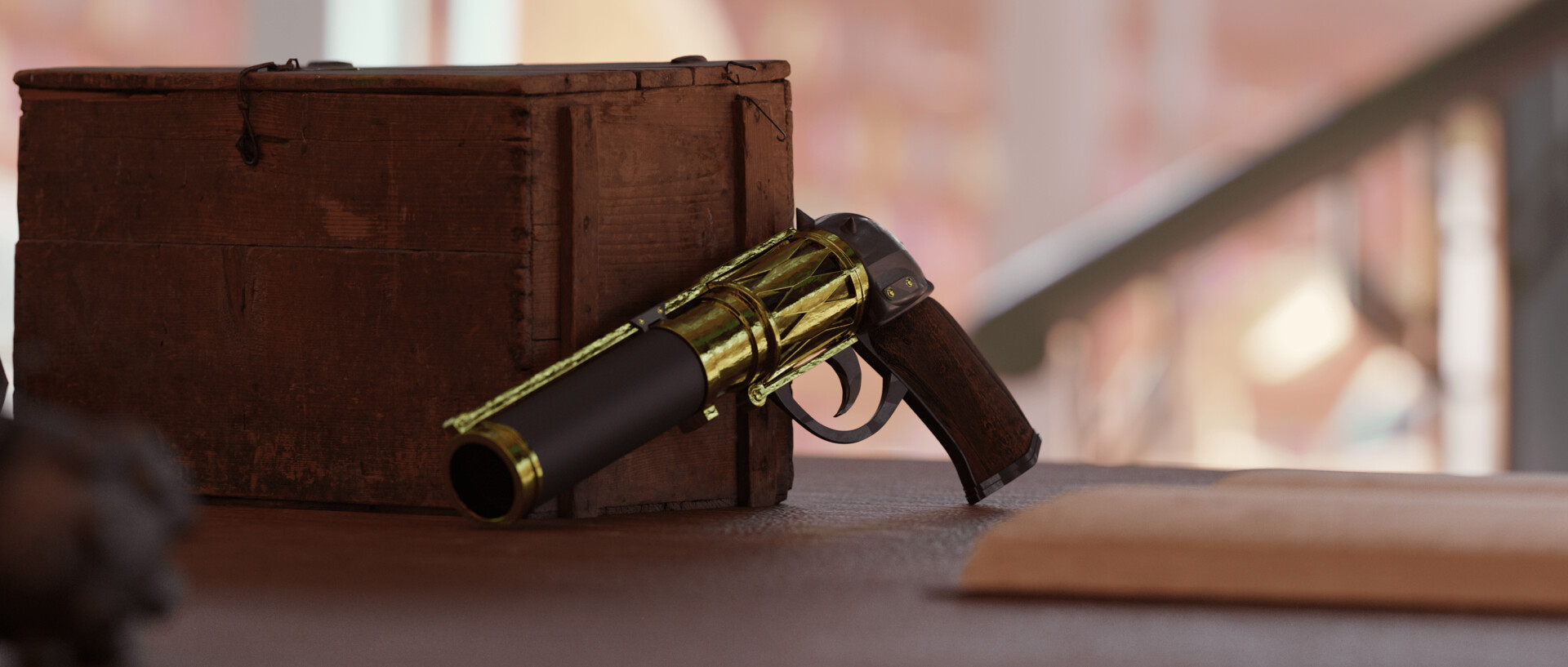 ArtStation - Jinx's gun