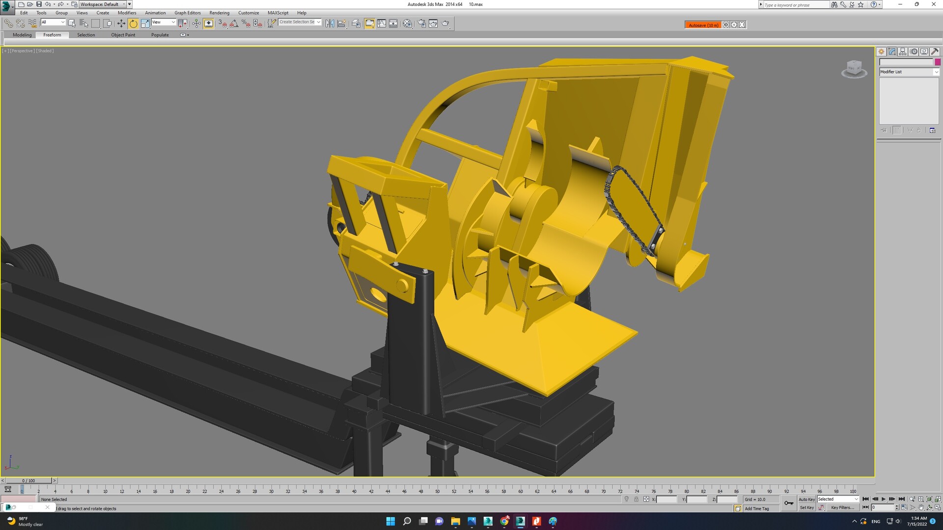 Markos 3d - CSI PTD-264 Ultra Delimber 3d Model