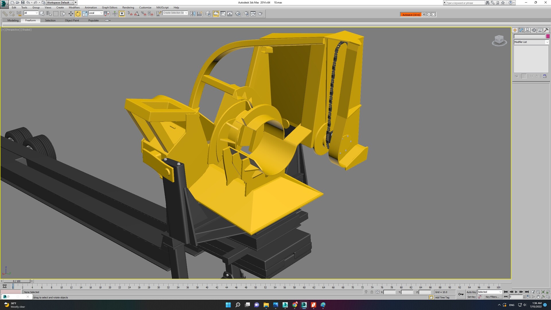 Markos 3d - CSI PTD-264 Ultra Delimber 3d Model