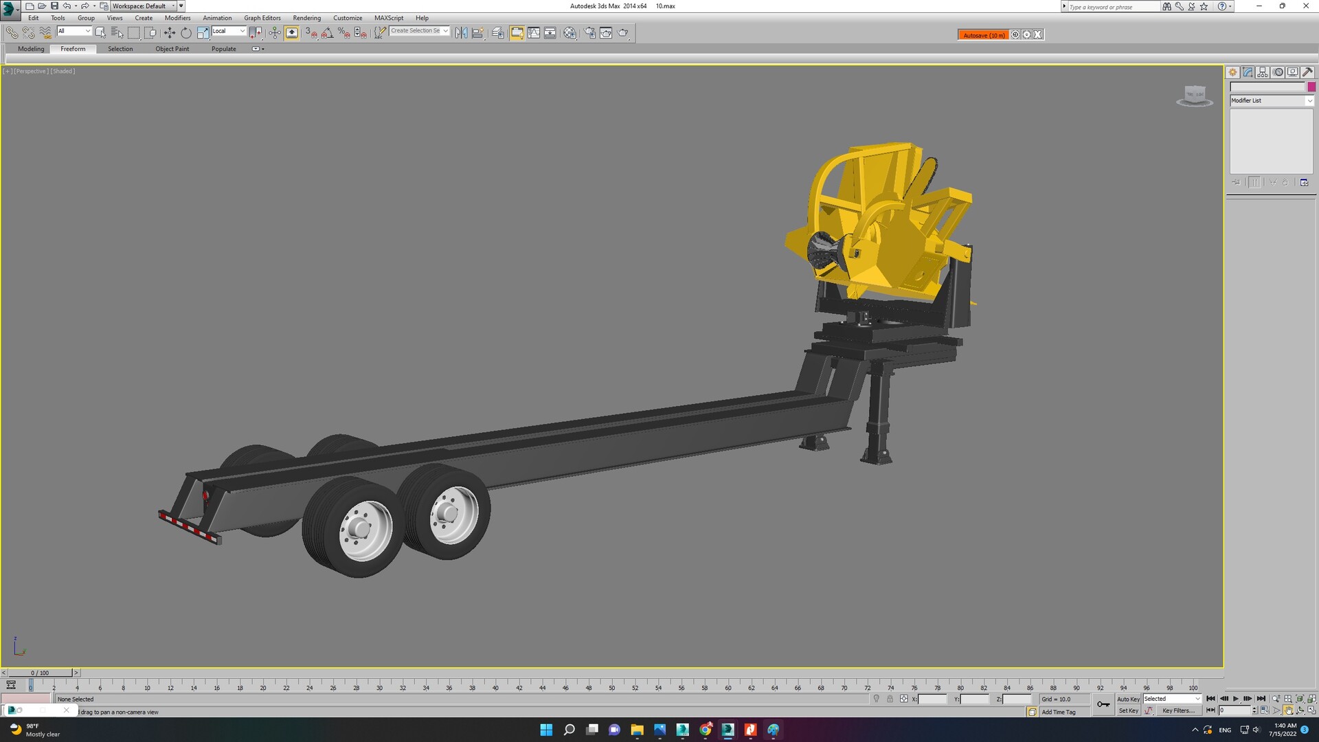 Markos 3d - CSI PTD-264 Ultra Delimber 3d Model