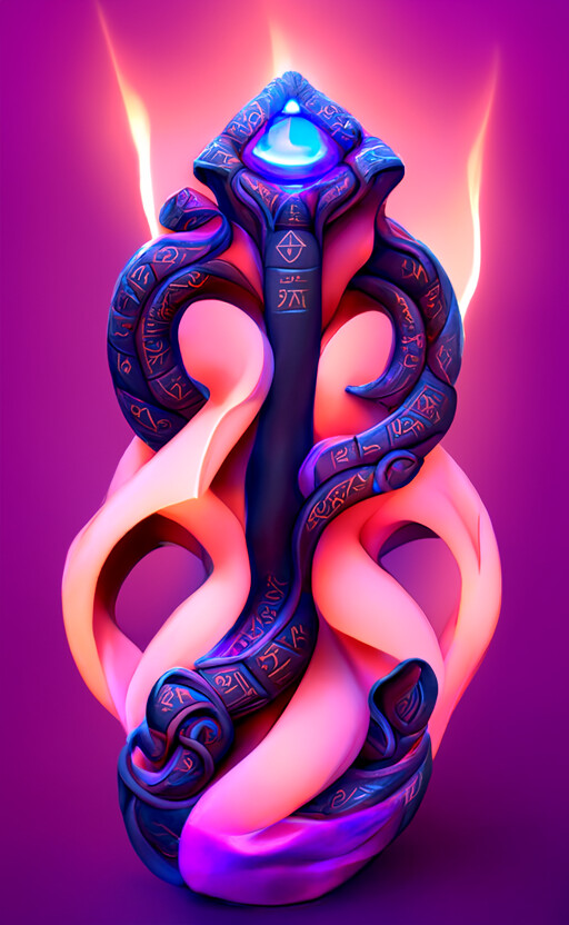 ArtStation - Scroll made of Knowledge | Disco Diffusion v5.3