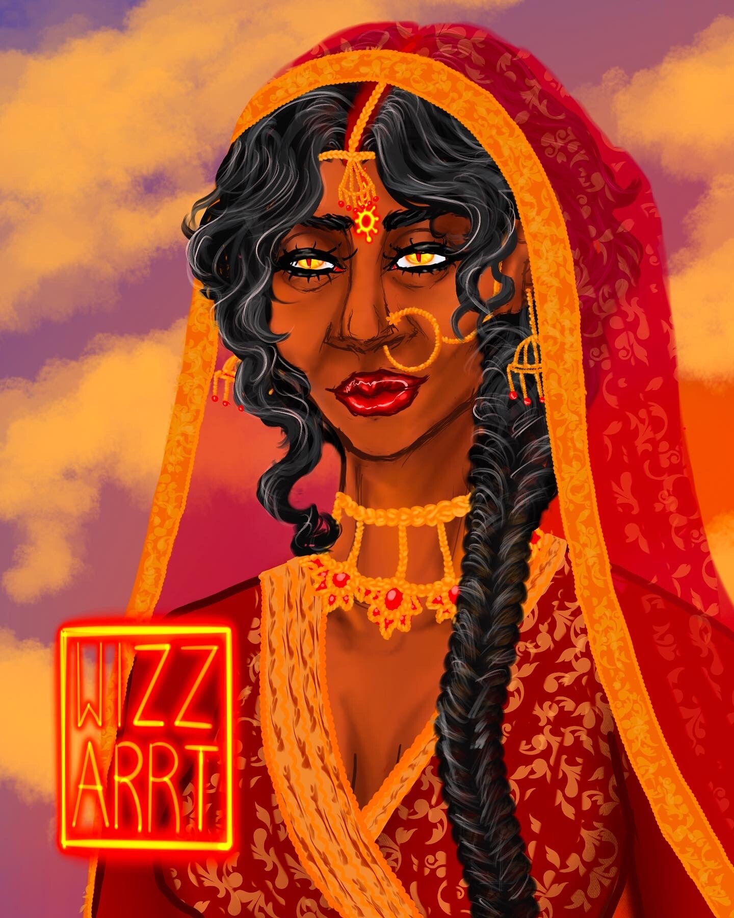 ArtStation - Crimson bride