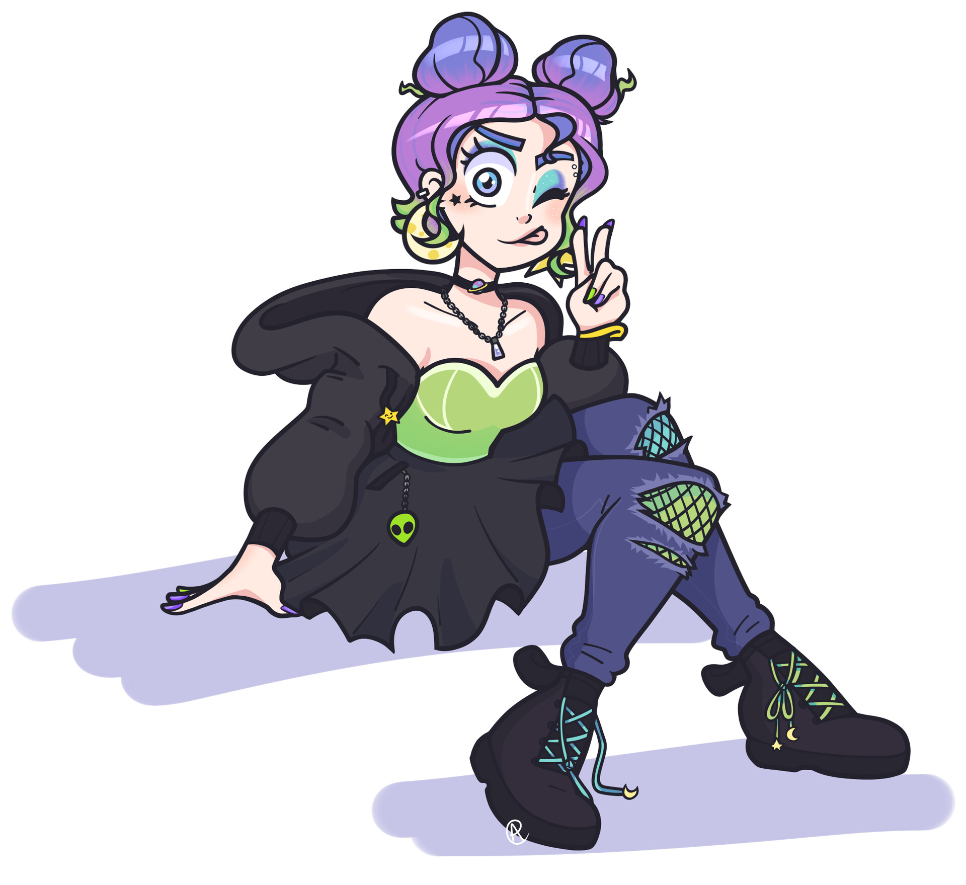 ArtStation - Art Prompt 2: Space Goth