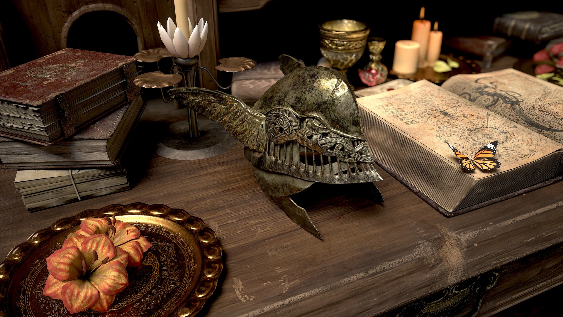 Seongmin Kim - Malenia's Desk (Elden Ring Fan Art)