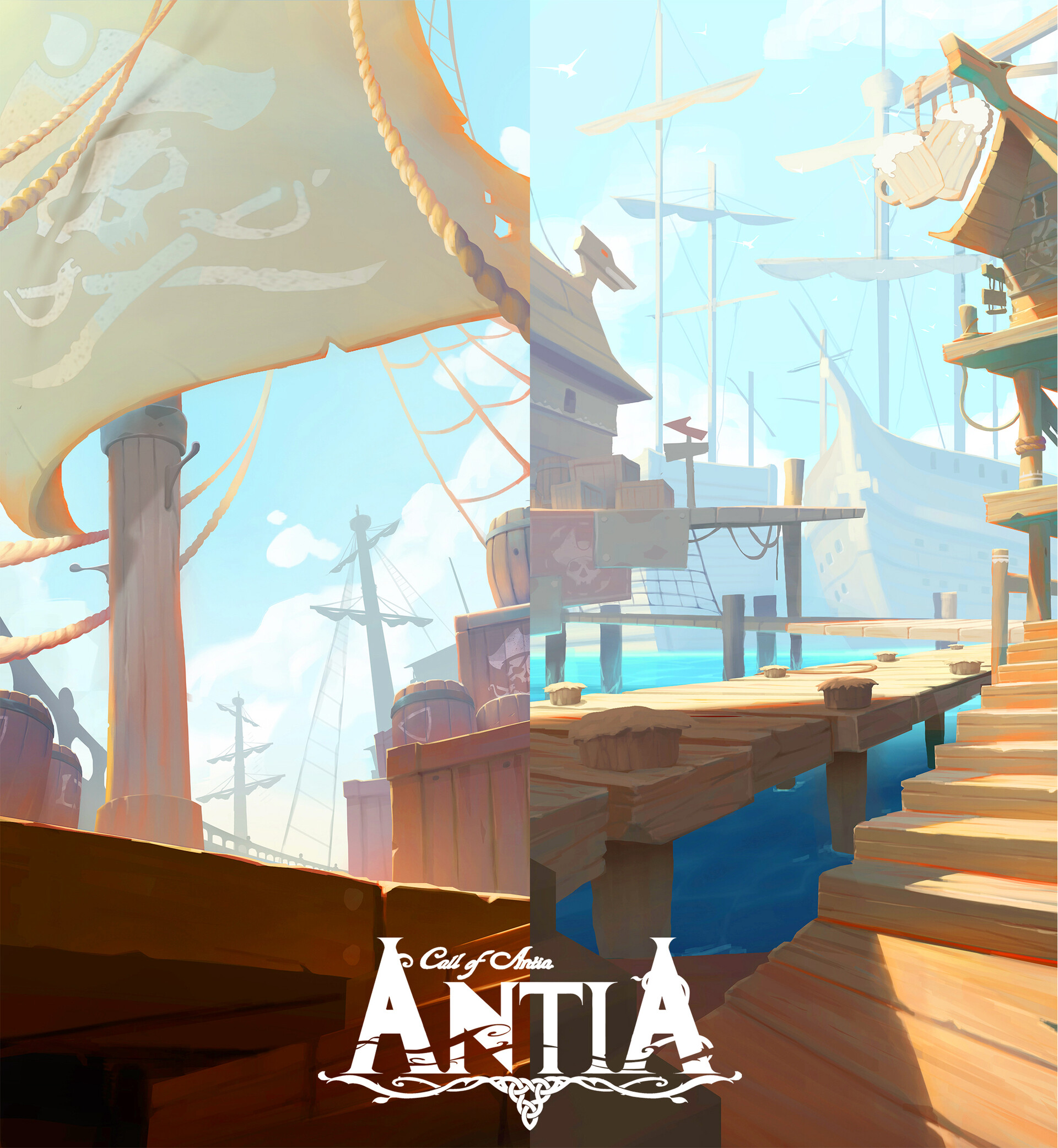 ArtStation - Pirate port
