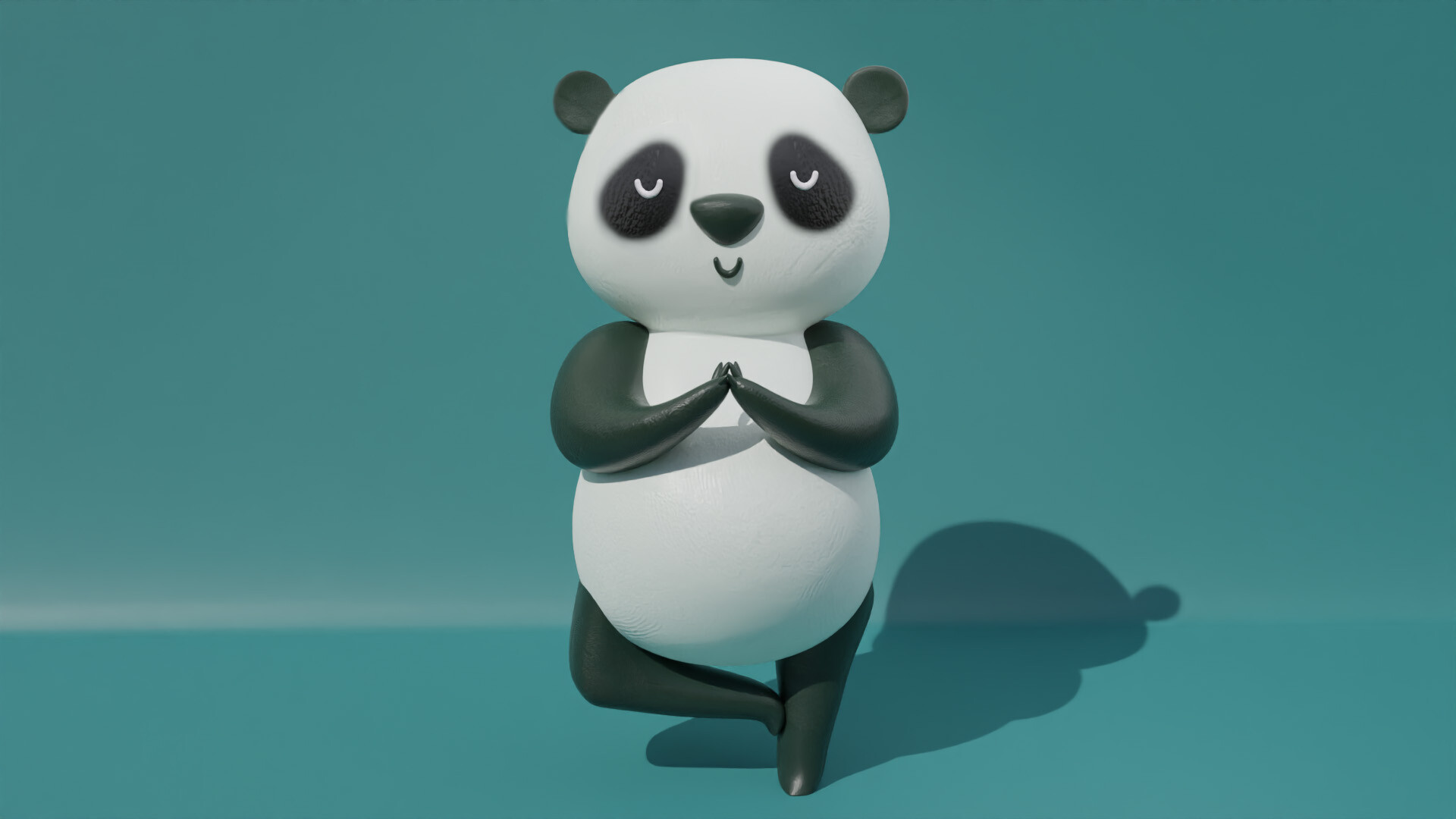 ArtStation - Day 11: Zen panda