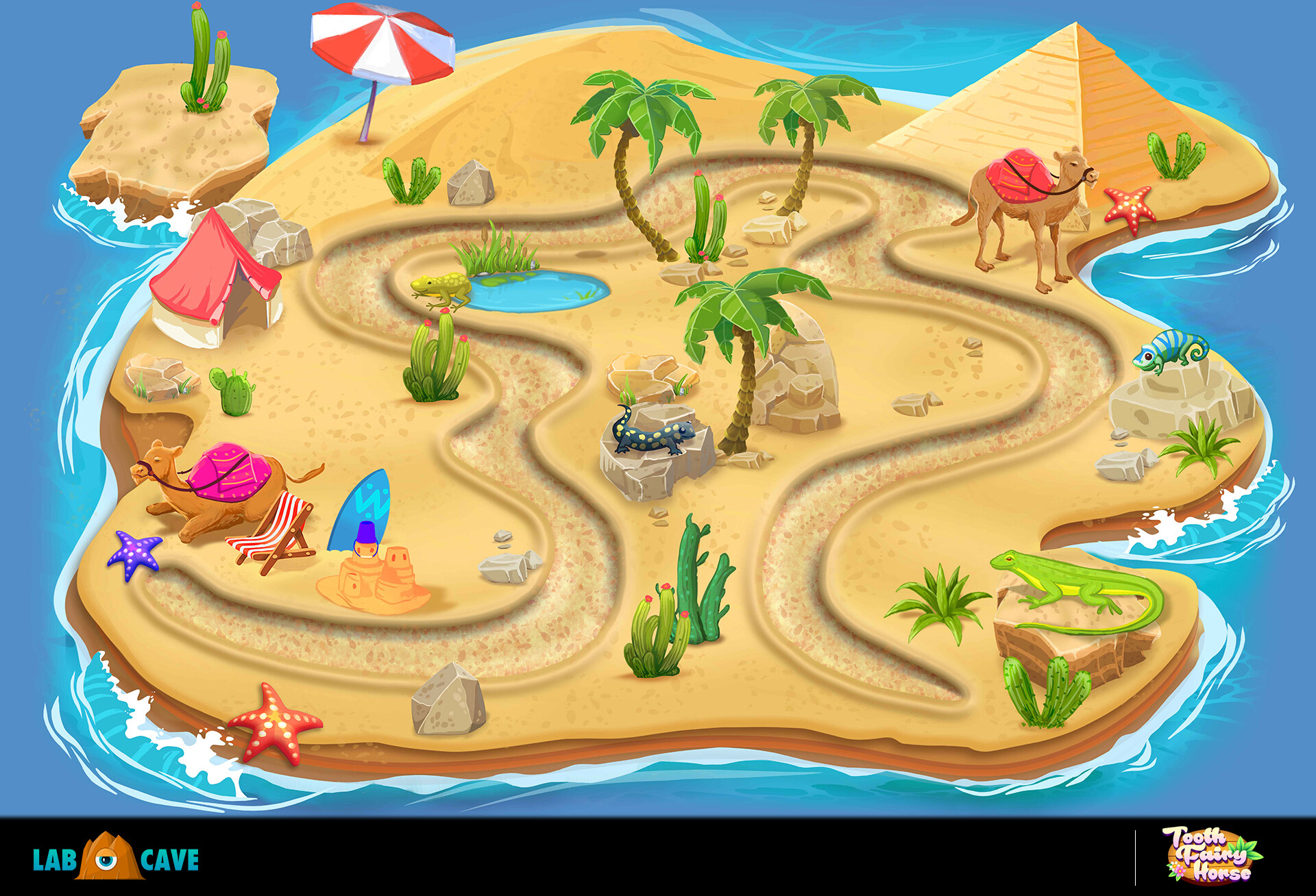 LAB CAVE - ToothFairy Horse: CRO & In-Game assets for Google Play and ...