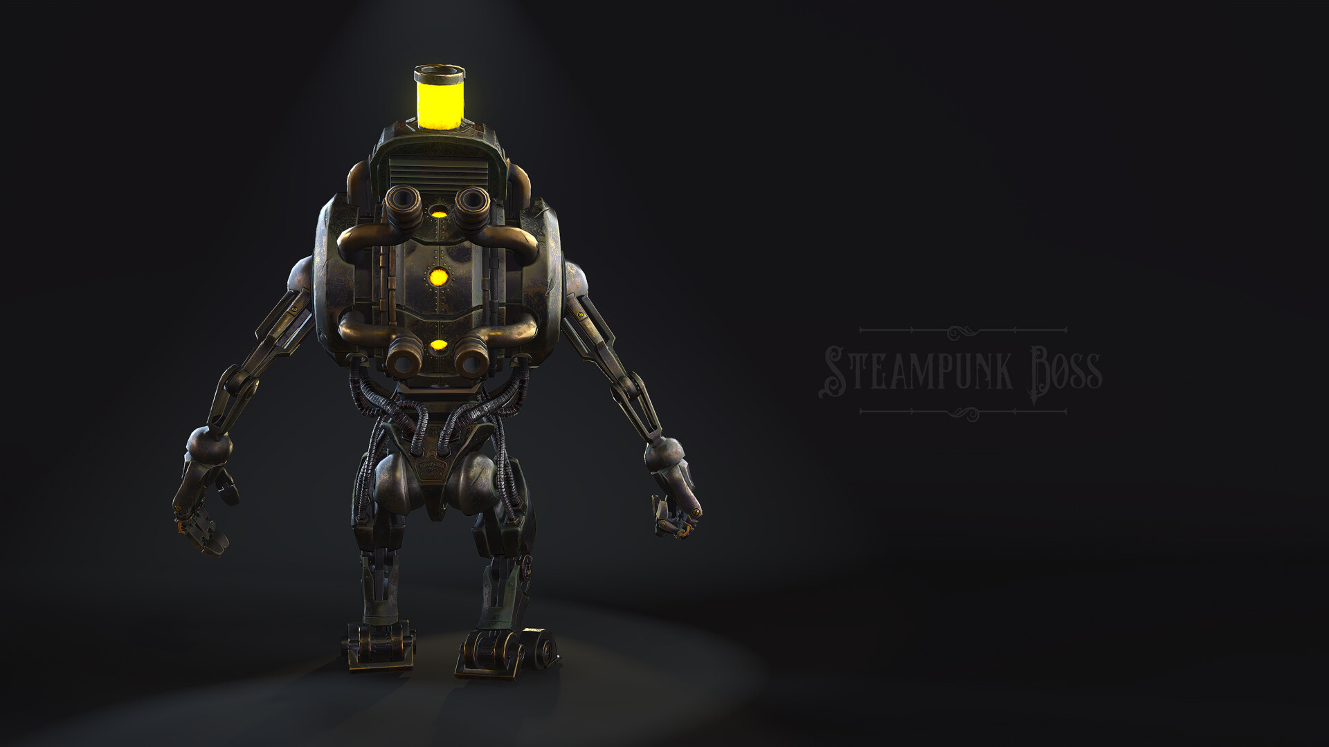 Viktor Strife - Steampunk Boss