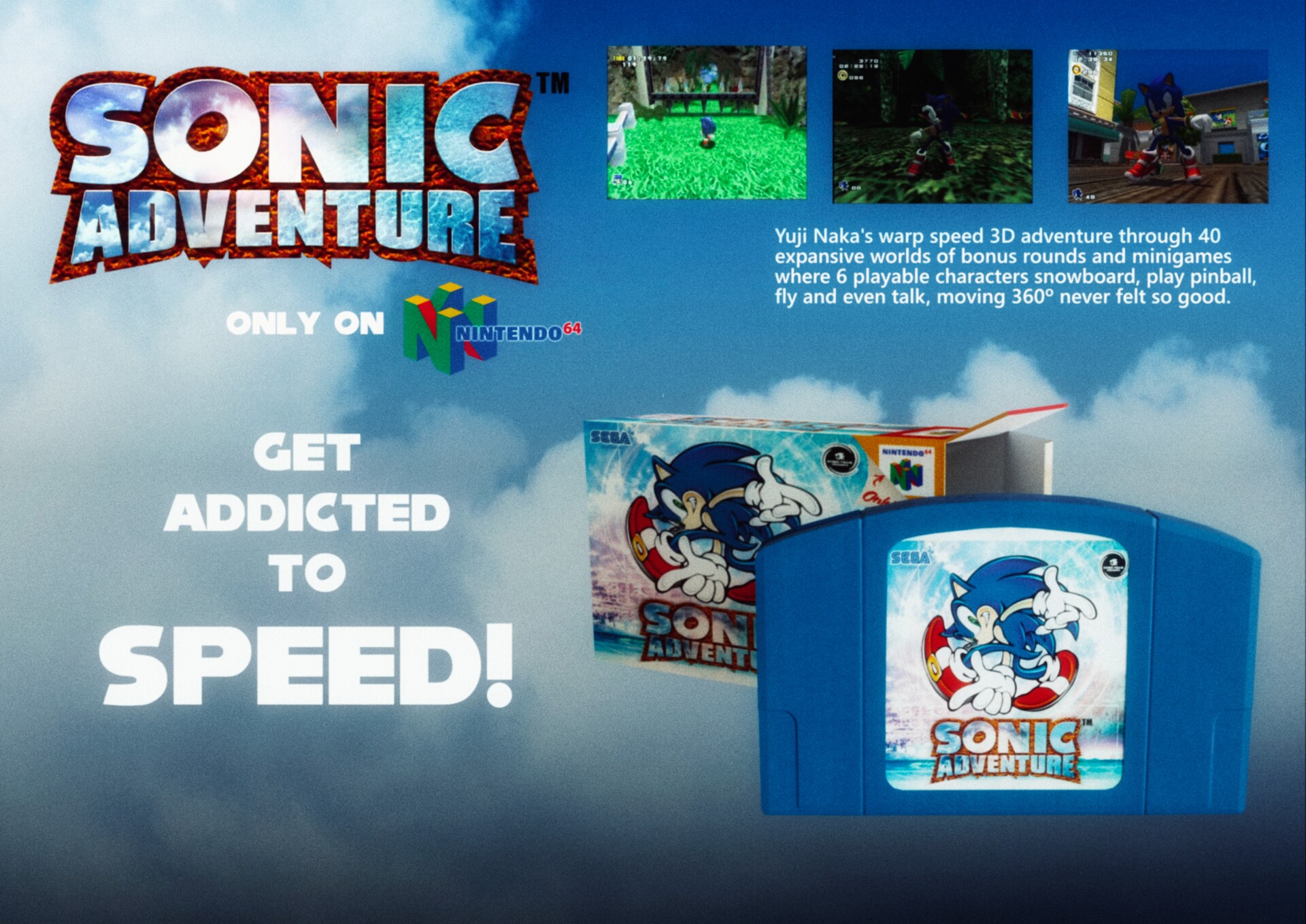 ArtStation - sonic adventure 64