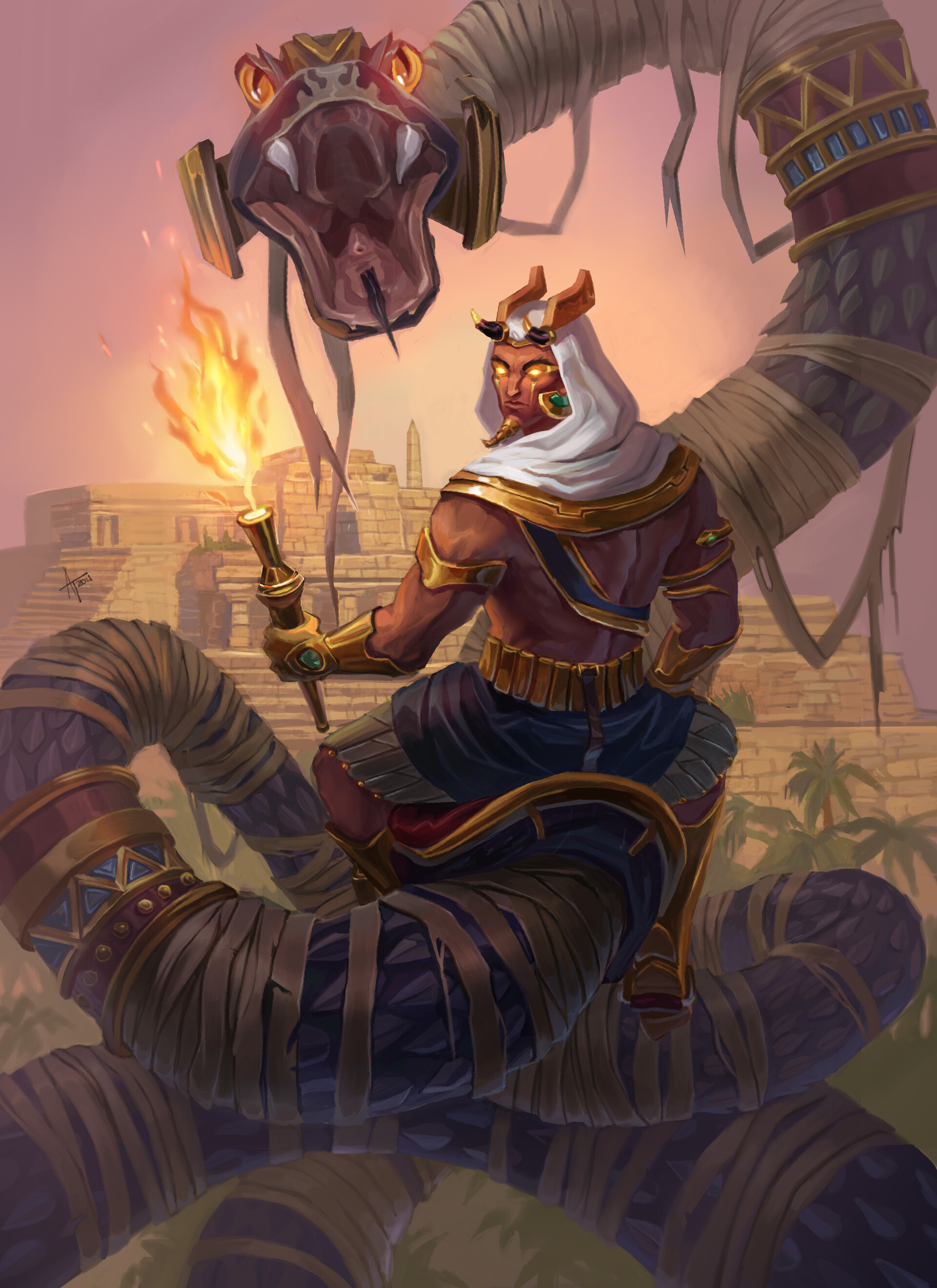 ArtStation - DEMON of EGYPT