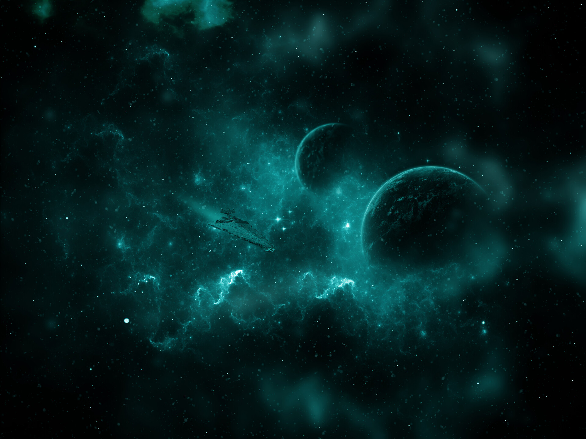 ArtStation - space scenario