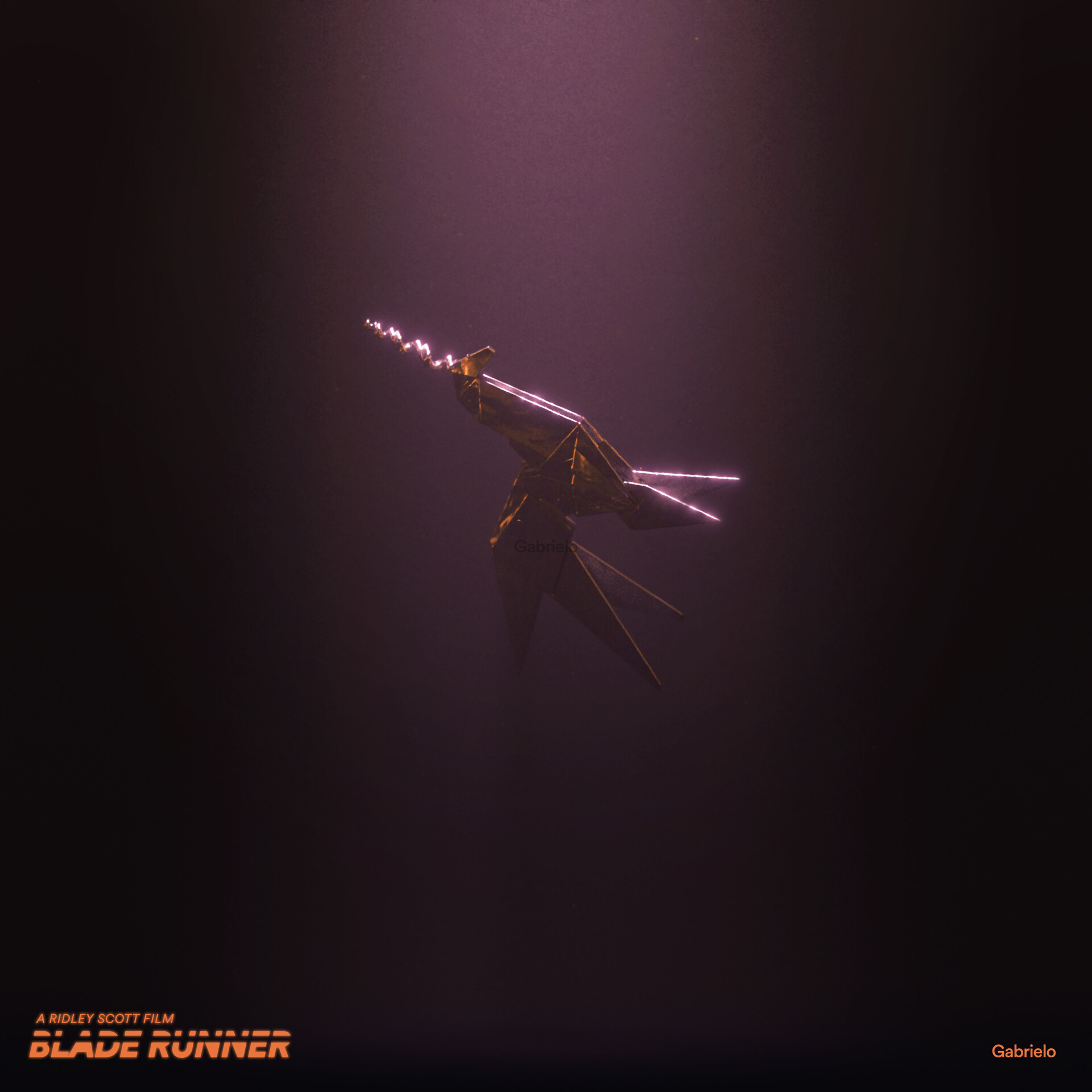 ArtStation - Origami Unicorn