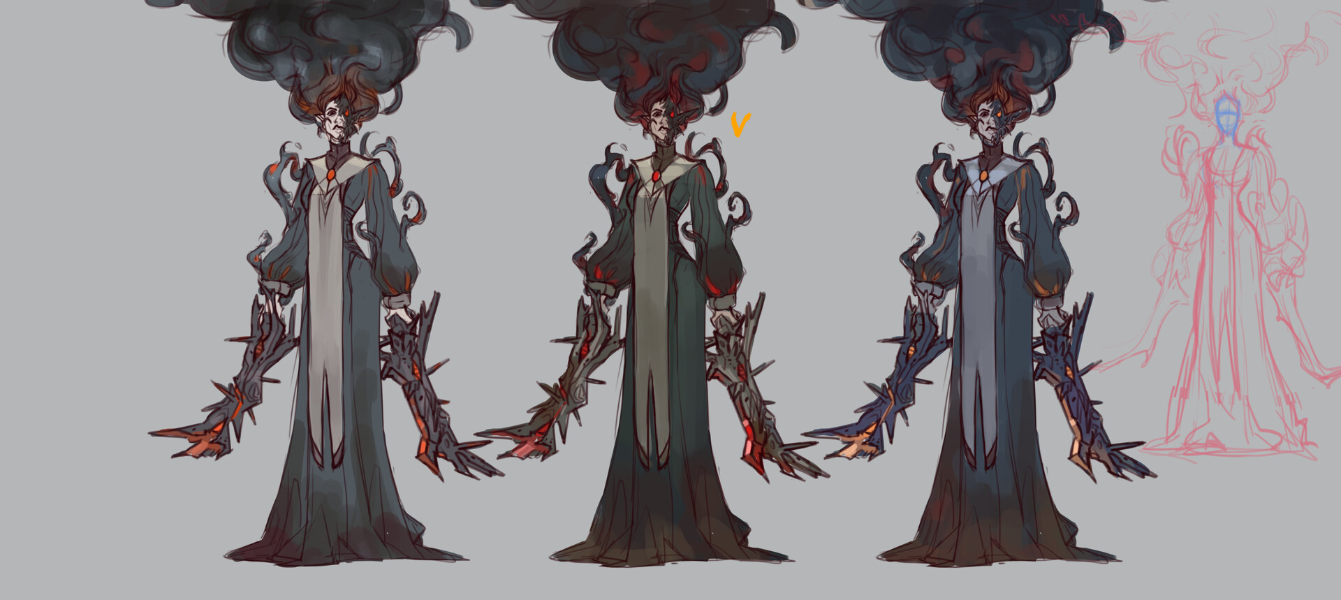 Ksenia Ivaschenko - cursed sisters concept