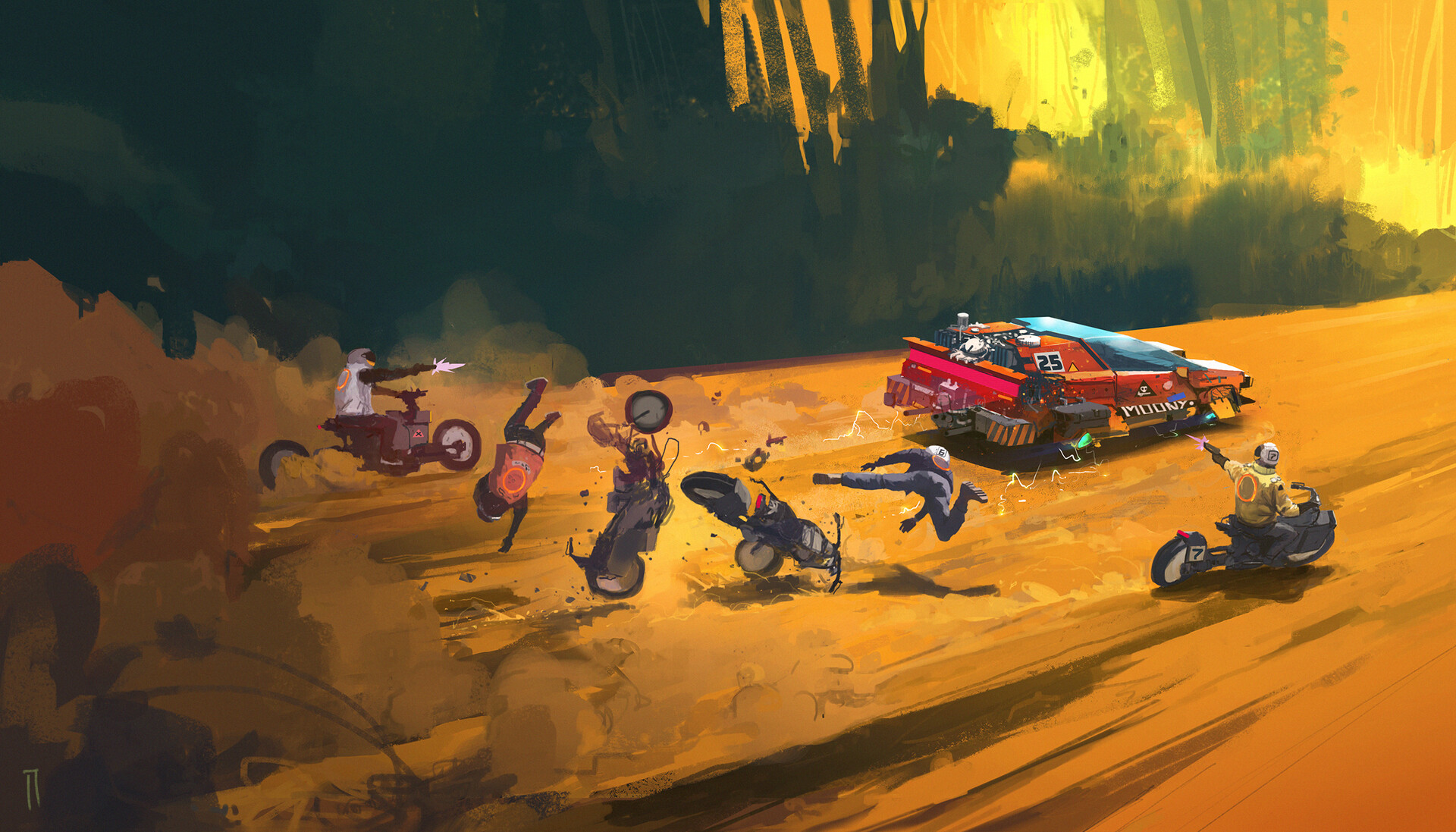 ArtStation - Sandy Road