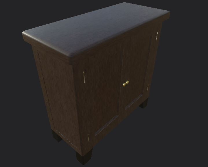 ArtStation - A normal cupboard