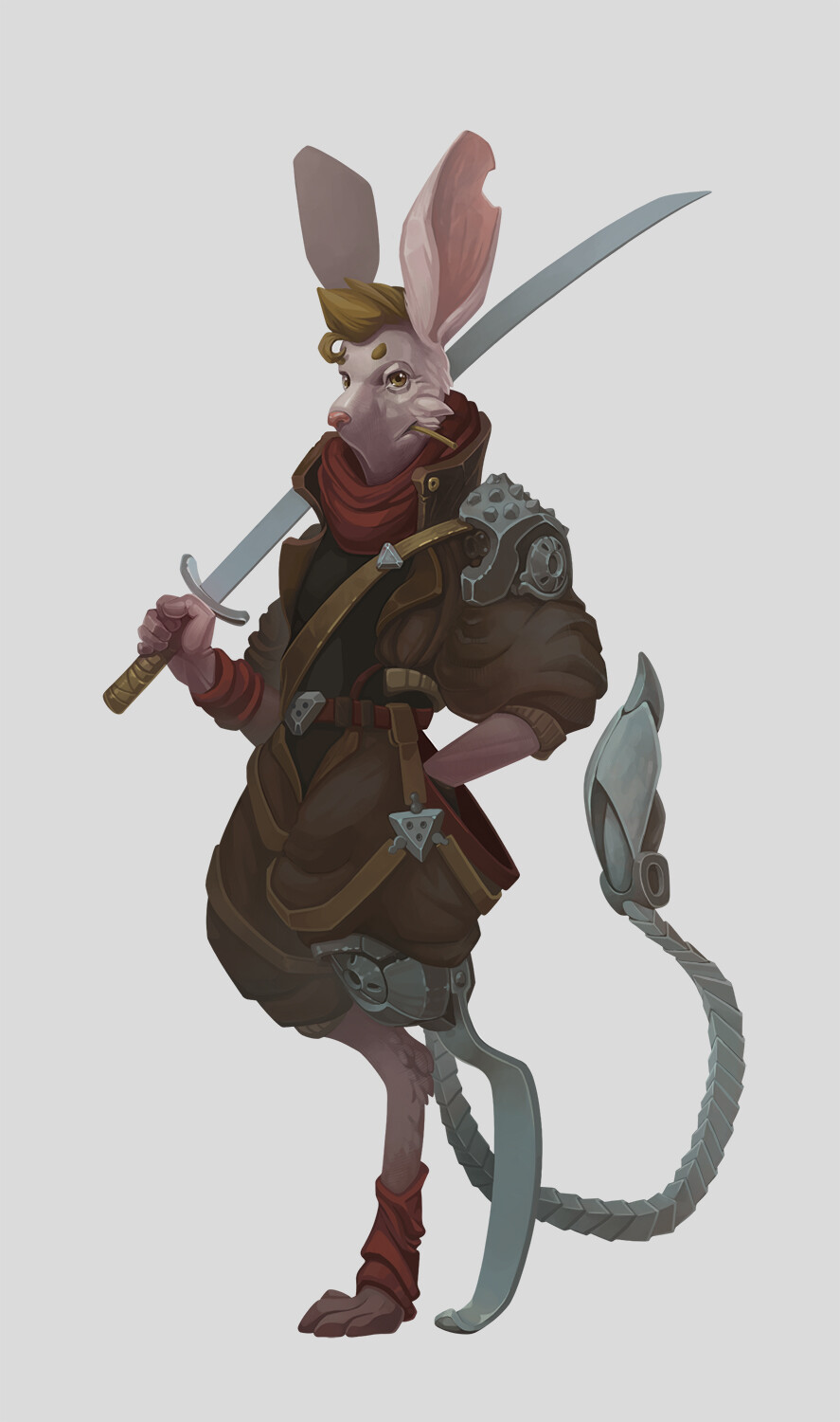 ArtStation - cyberpunk jerboa concept art
