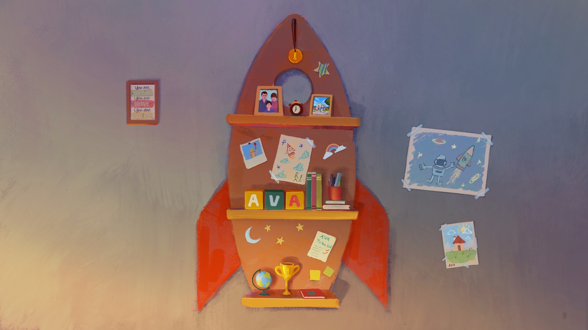 ArtStation - Ava’s room