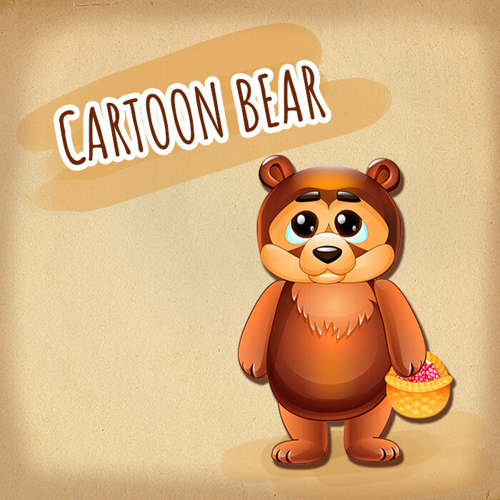 ArtStation - Cartoon bear