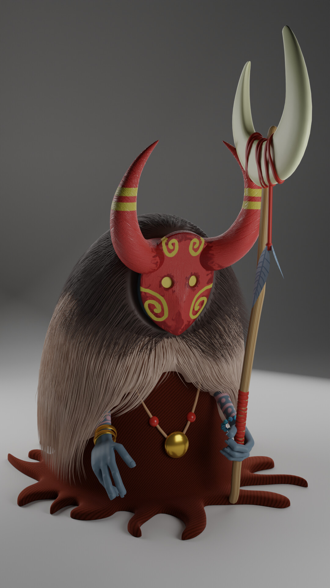 ArtStation - Demon shaman