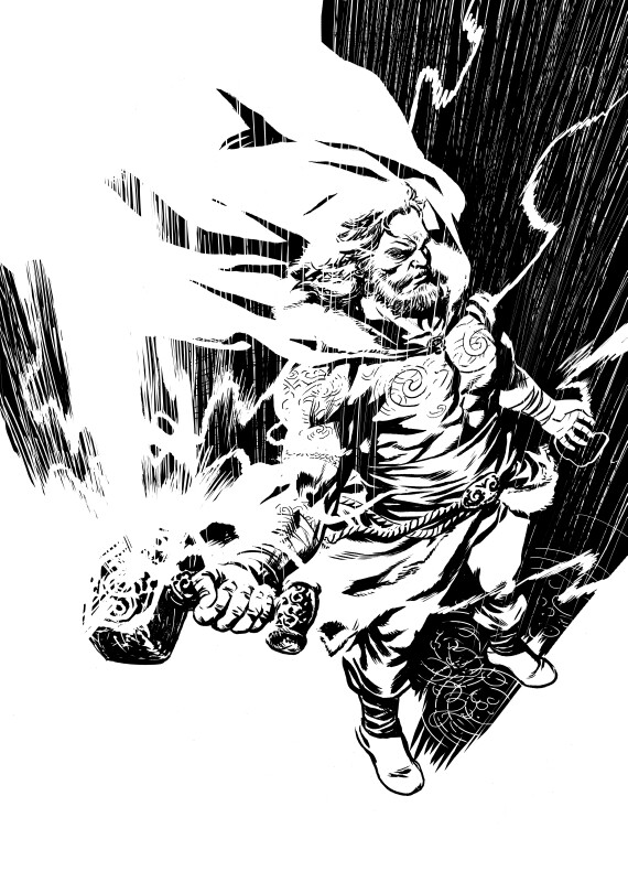 ArtStation - God of Thunder