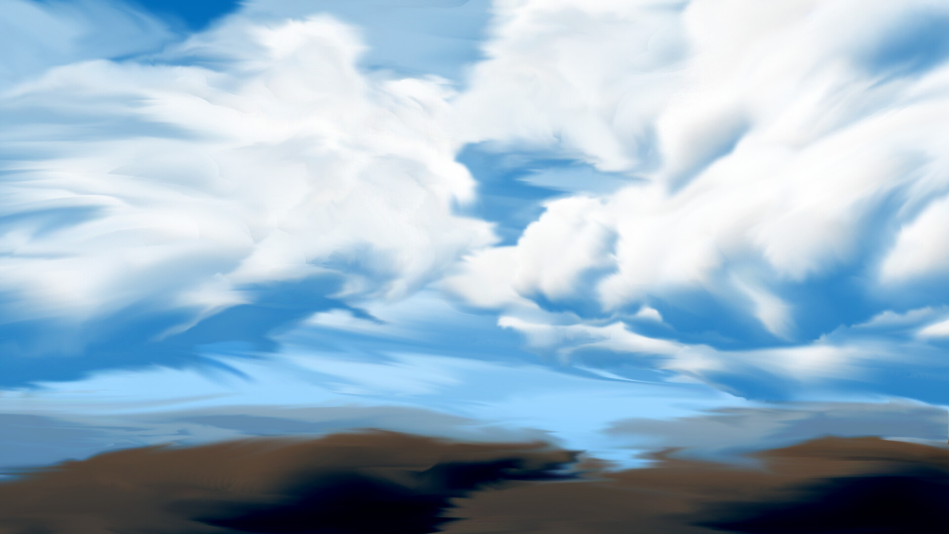 ArtStation - Voluminous Clouds Study