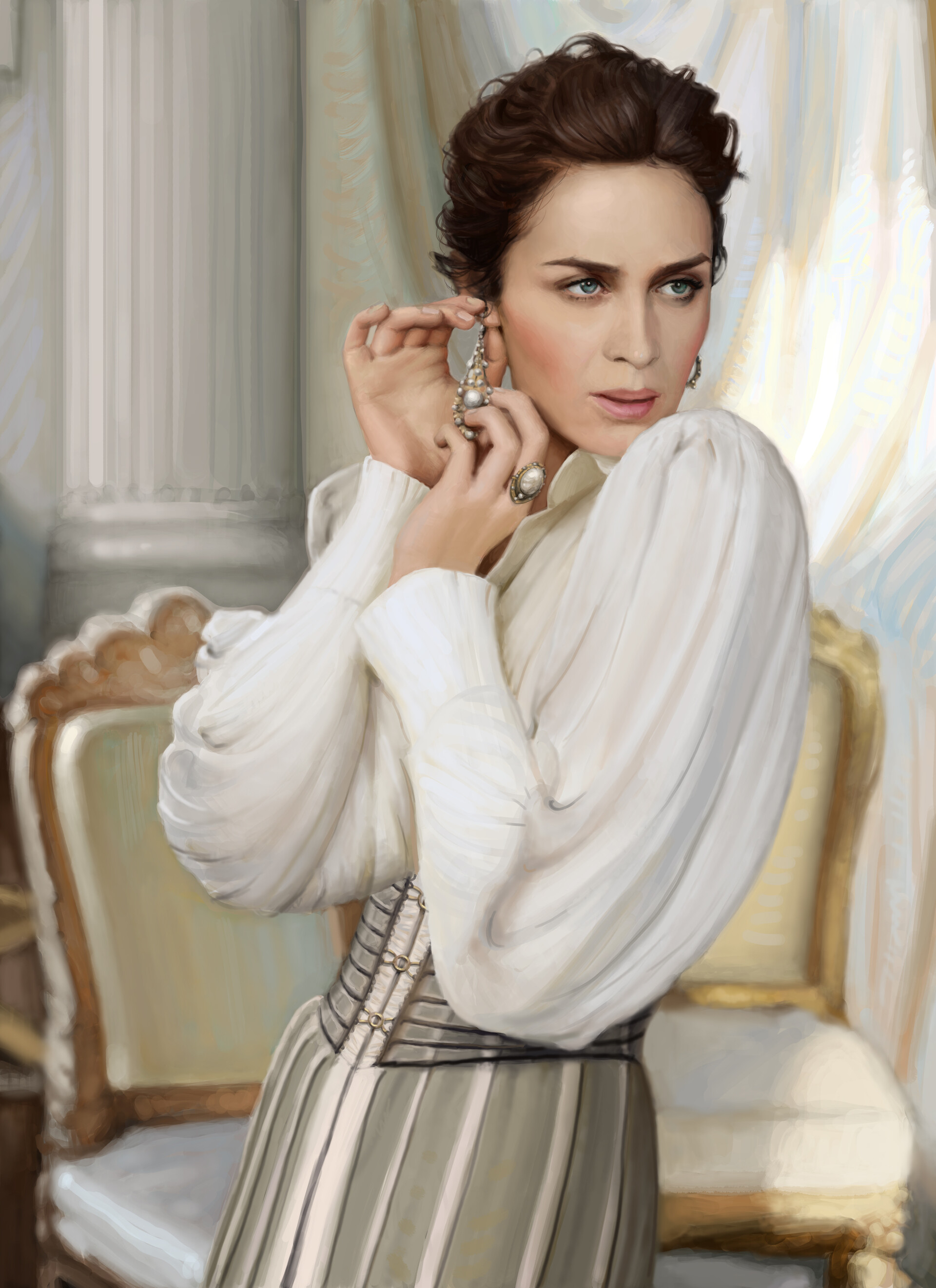 ArtStation - Emily Blunt