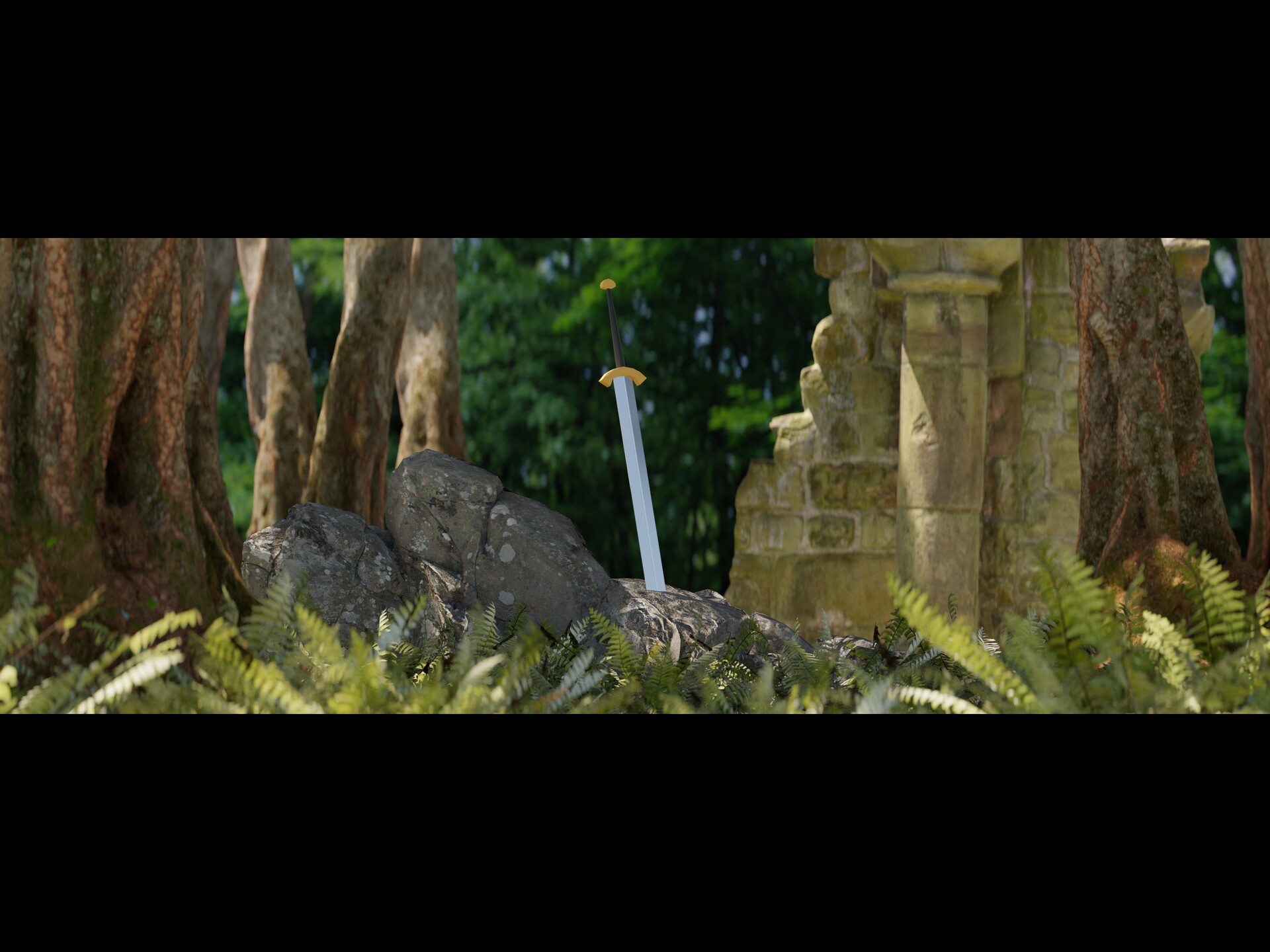 ArtStation - Sword in Stone