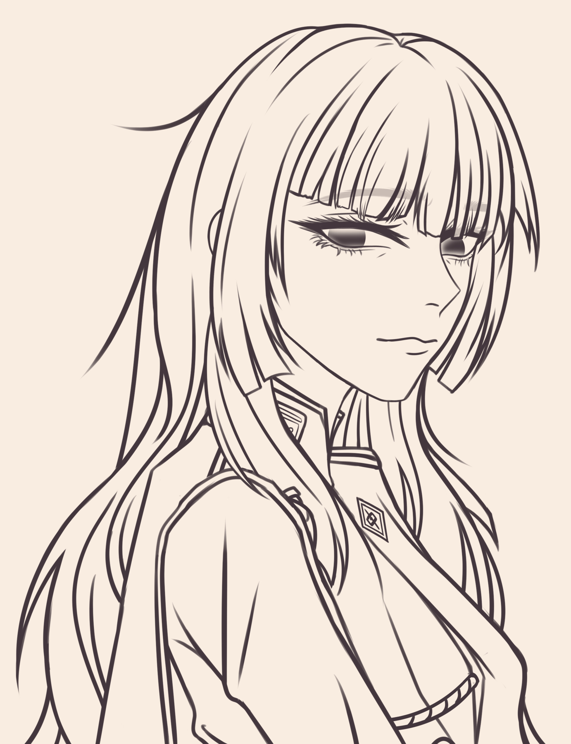 ArtStation - Otome Lineart [Practice]