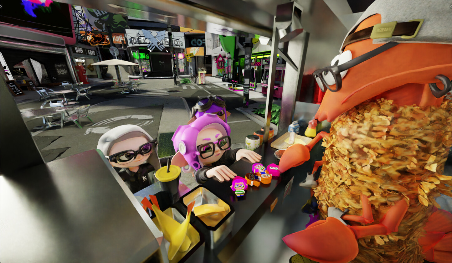 FancyNight - Splatoon - She hungers