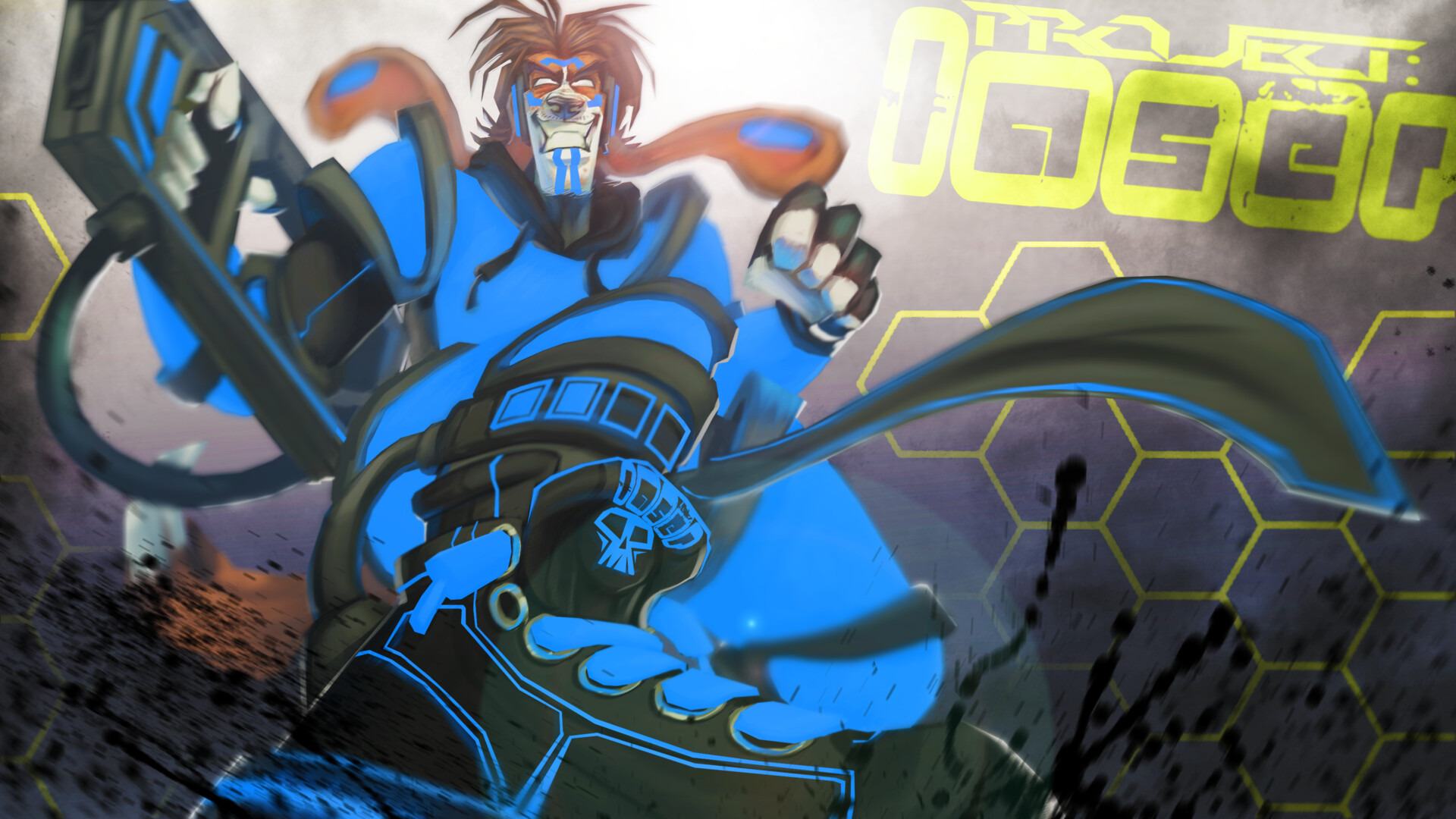 ArtStation - G Laser splash