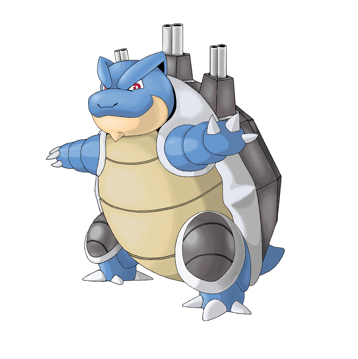 shiny mega blastoise