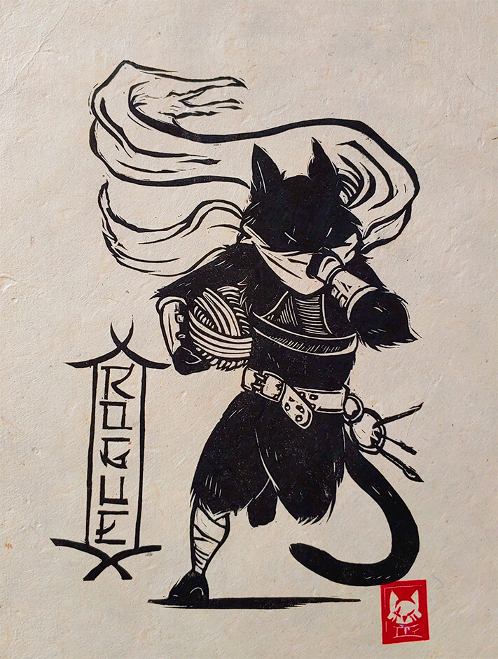 ArtStation - Cat Class: Rogue