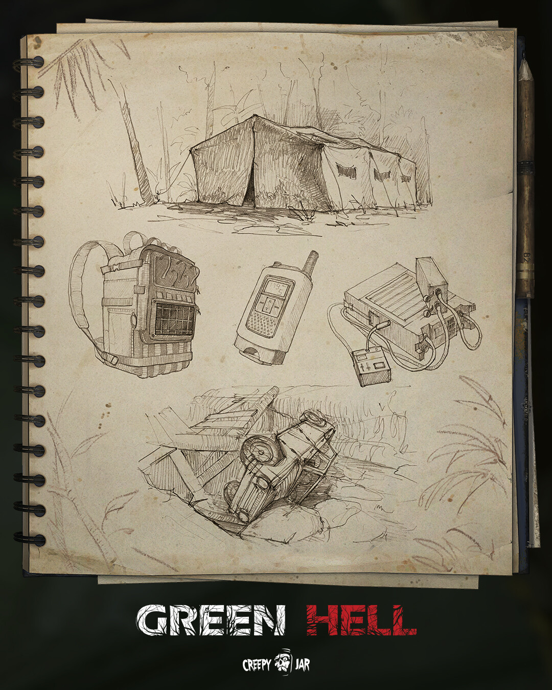 dry leaf craft green hell