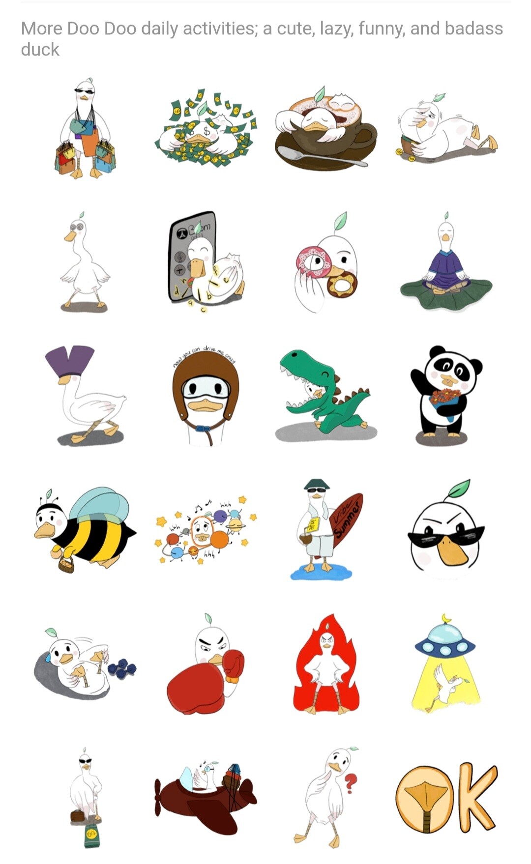 Lalavam - Doo Doo Duck Character design