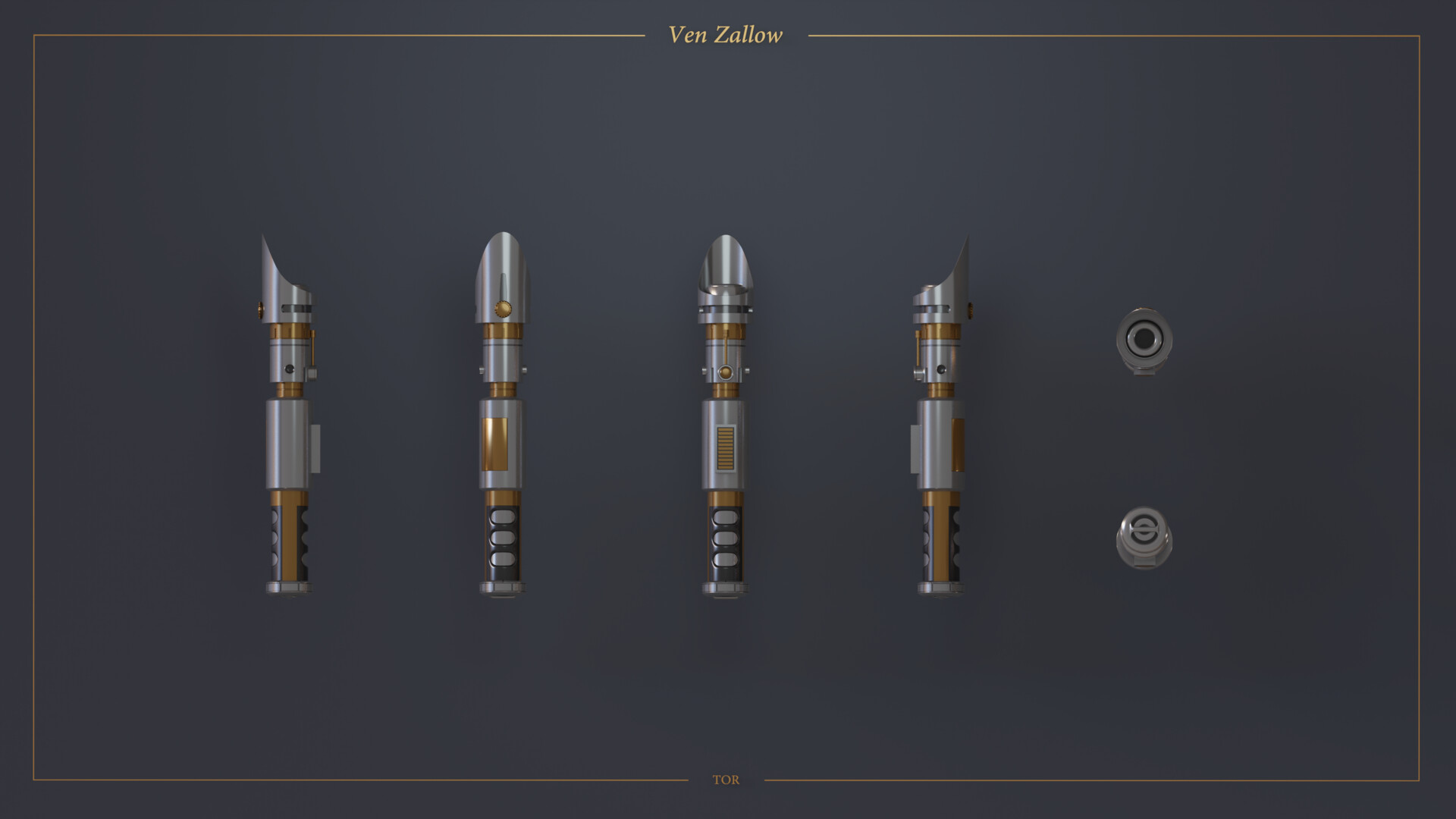 ArtStation - Ven Zallow's lightsaber replica (TOR)