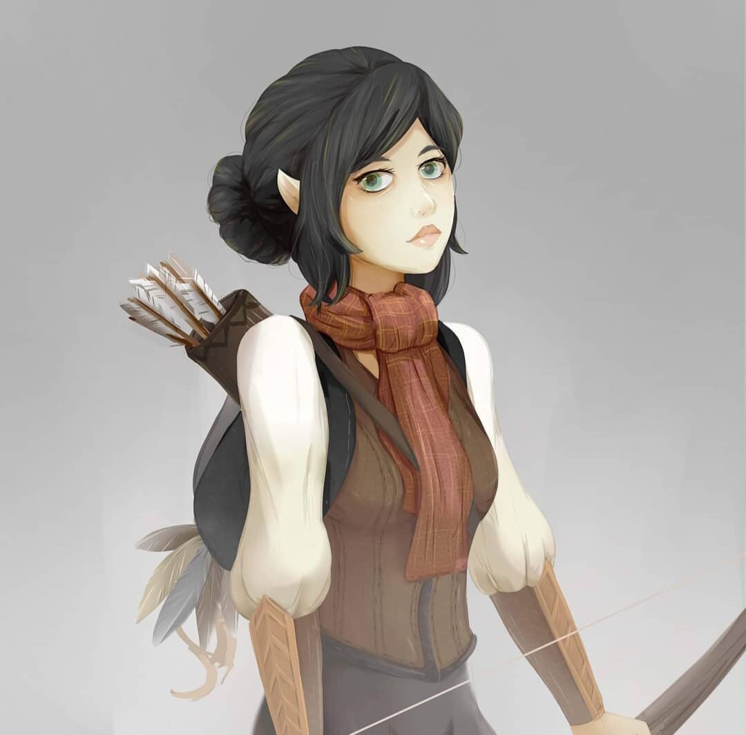 ArtStation - Lemerin, the DnD ranger
