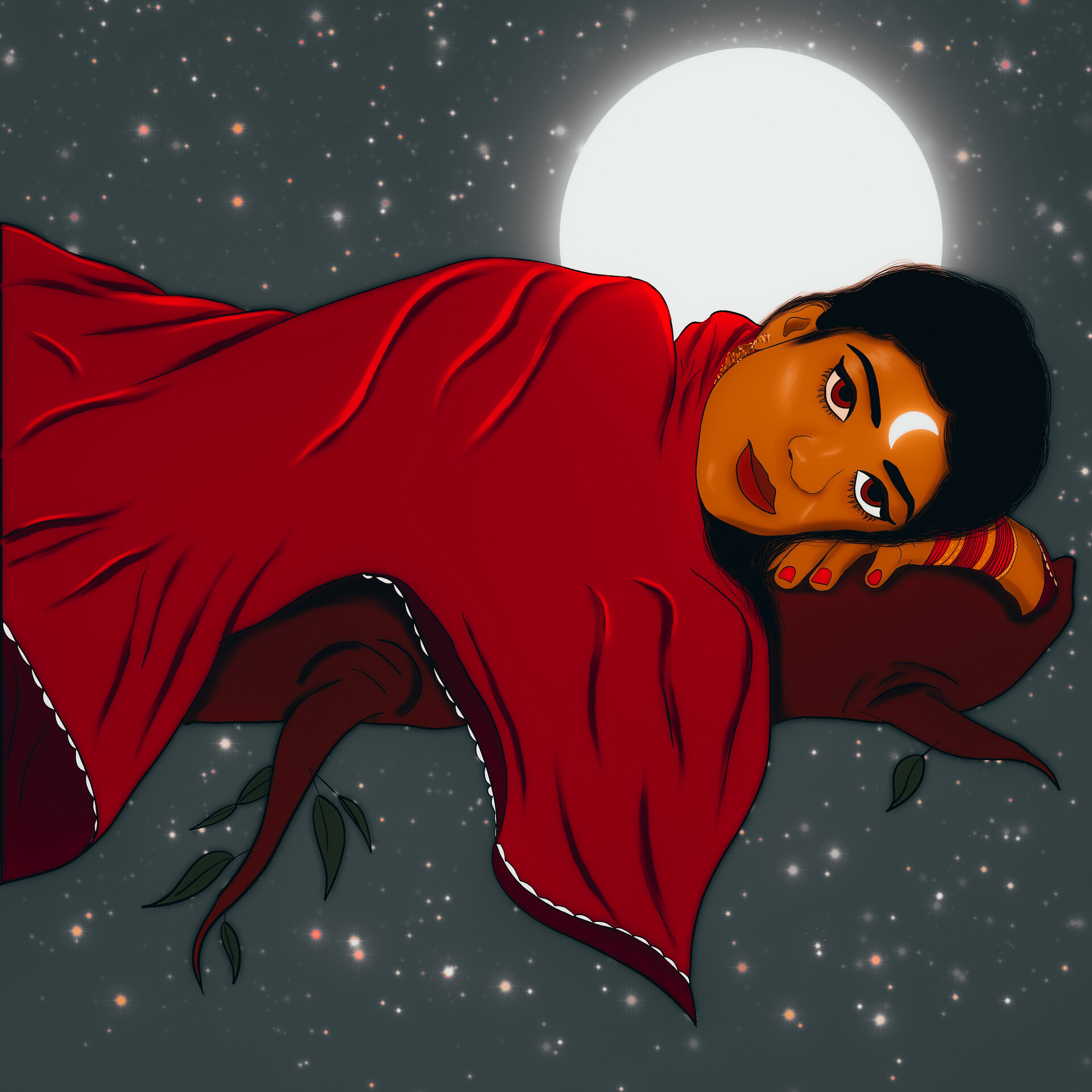 ArtStation - Night Queen