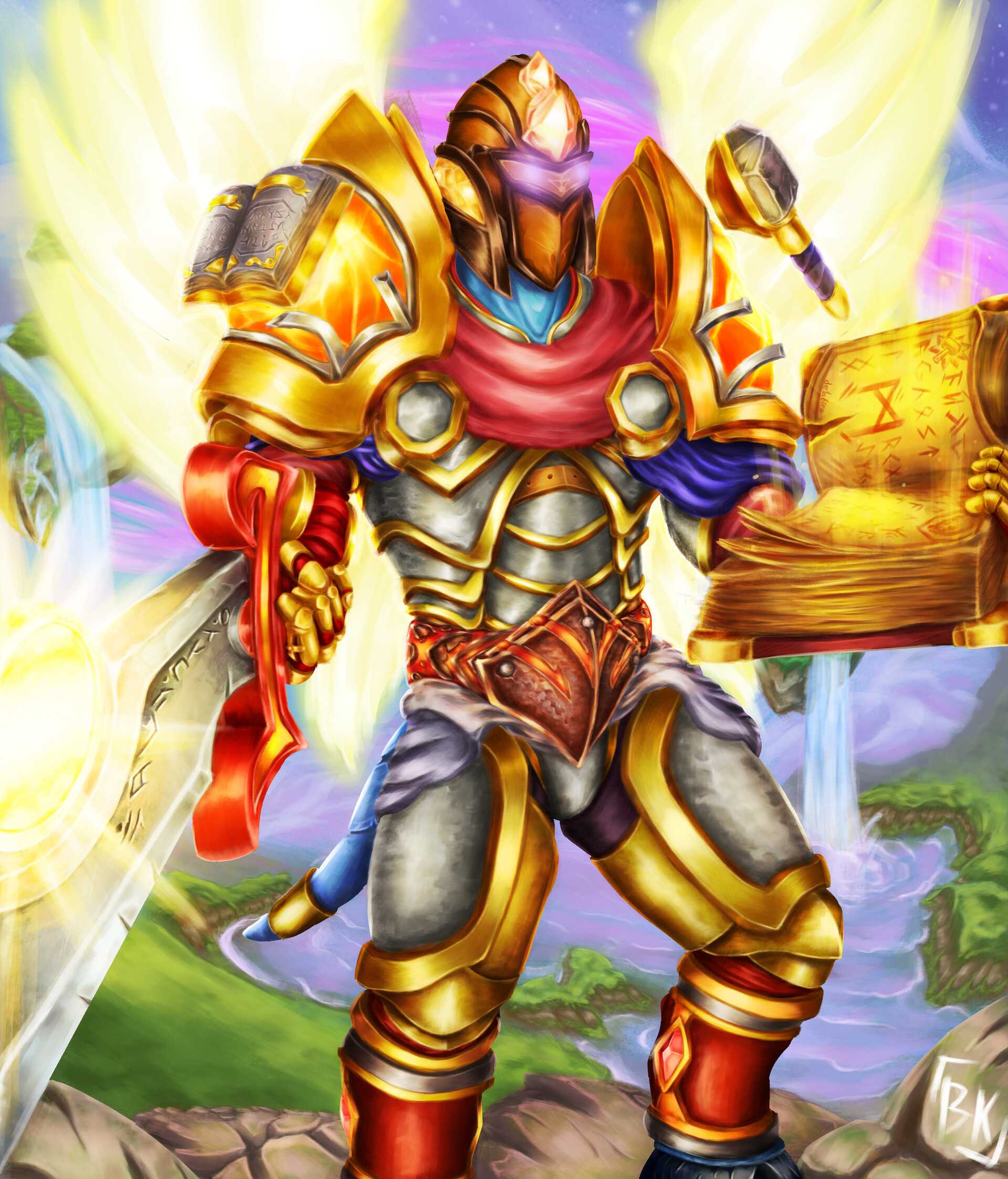 ArtStation - Paladin High Lord