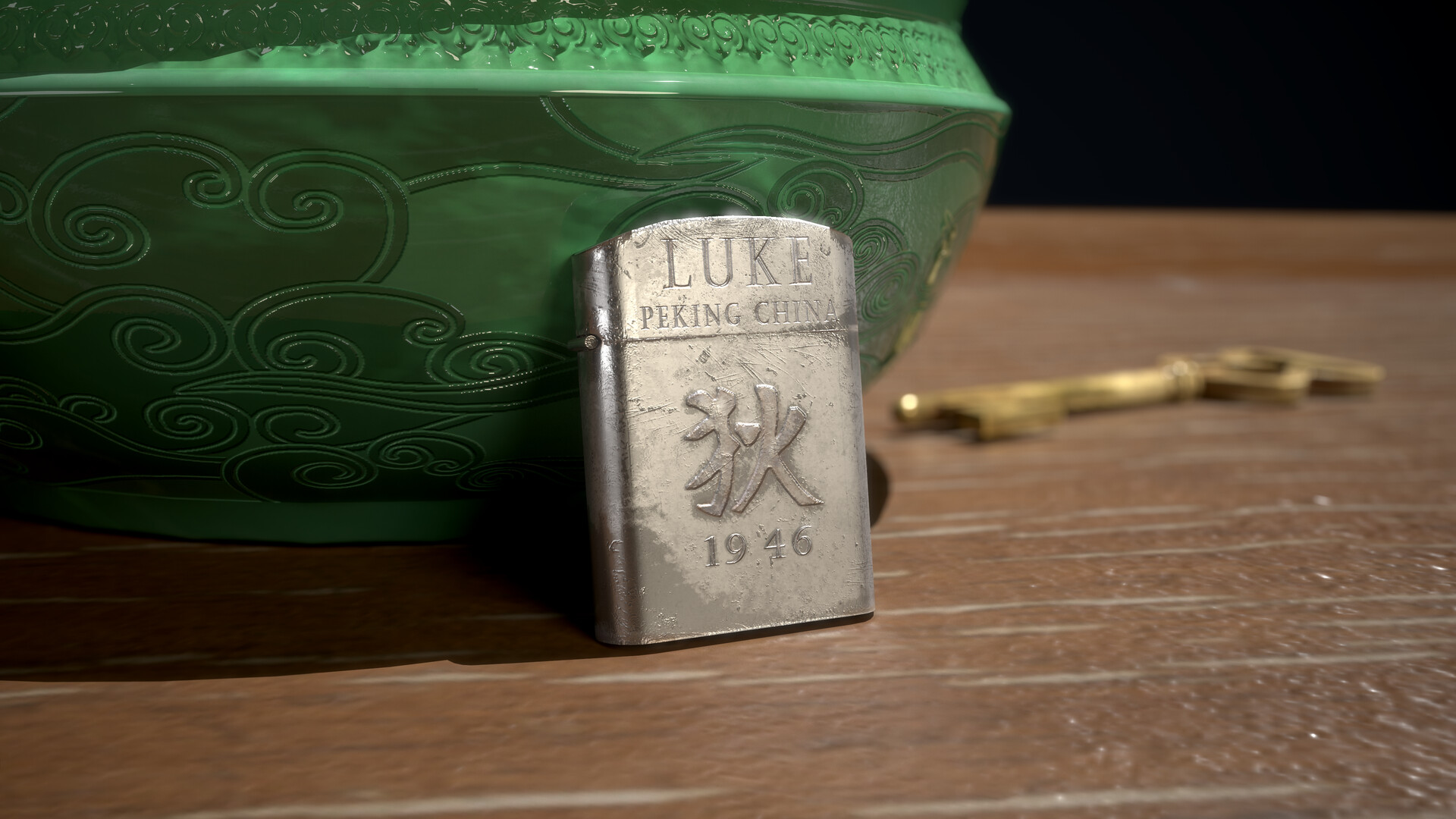 ArtStation - Vintage Chinese Props