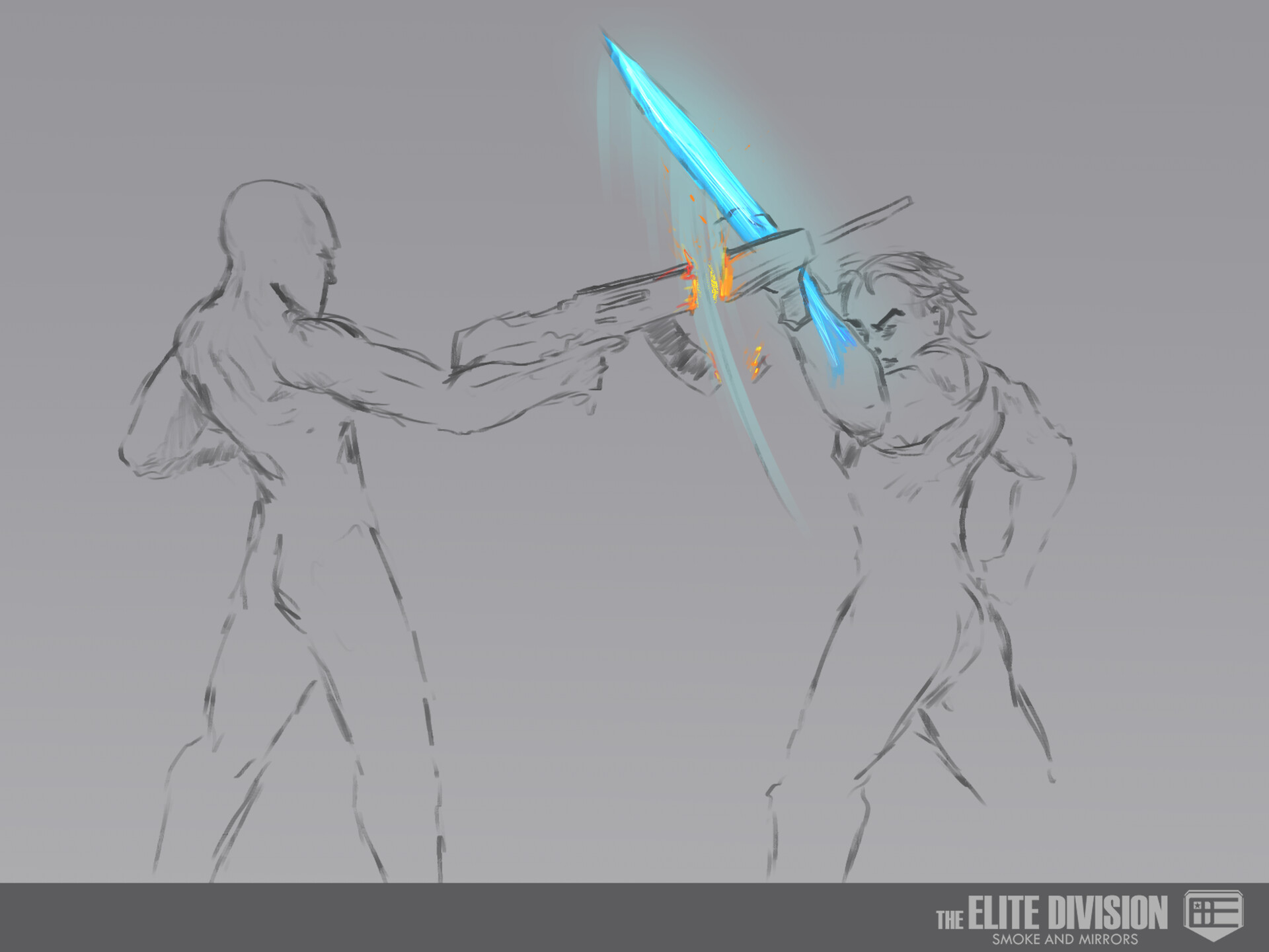 Nate Welch - Max Rogers - Concept Art 2 | The Elite Division